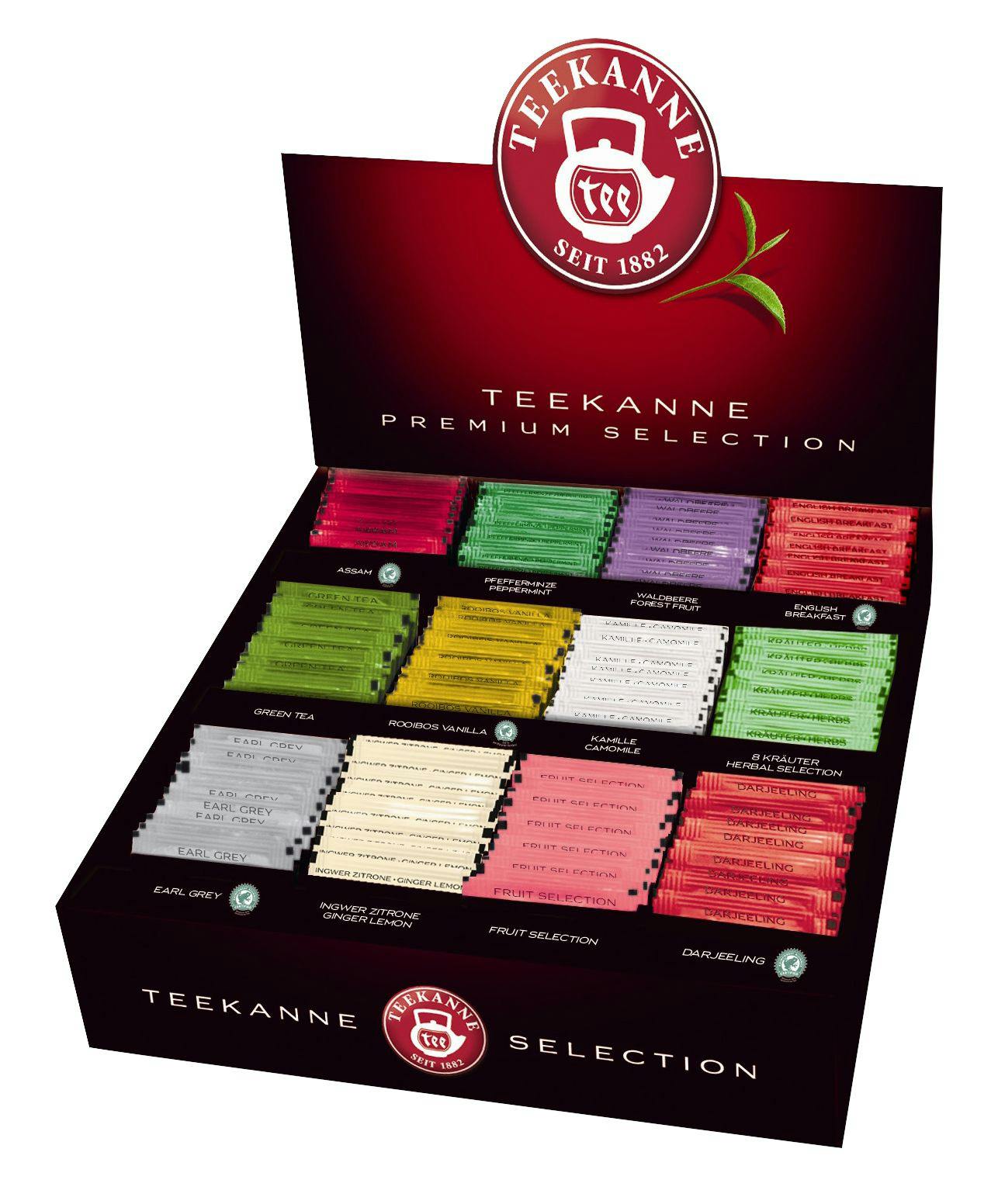 Teekanne Gastro Premium Selection Box 180 Teebeutel (364 g) | METRO