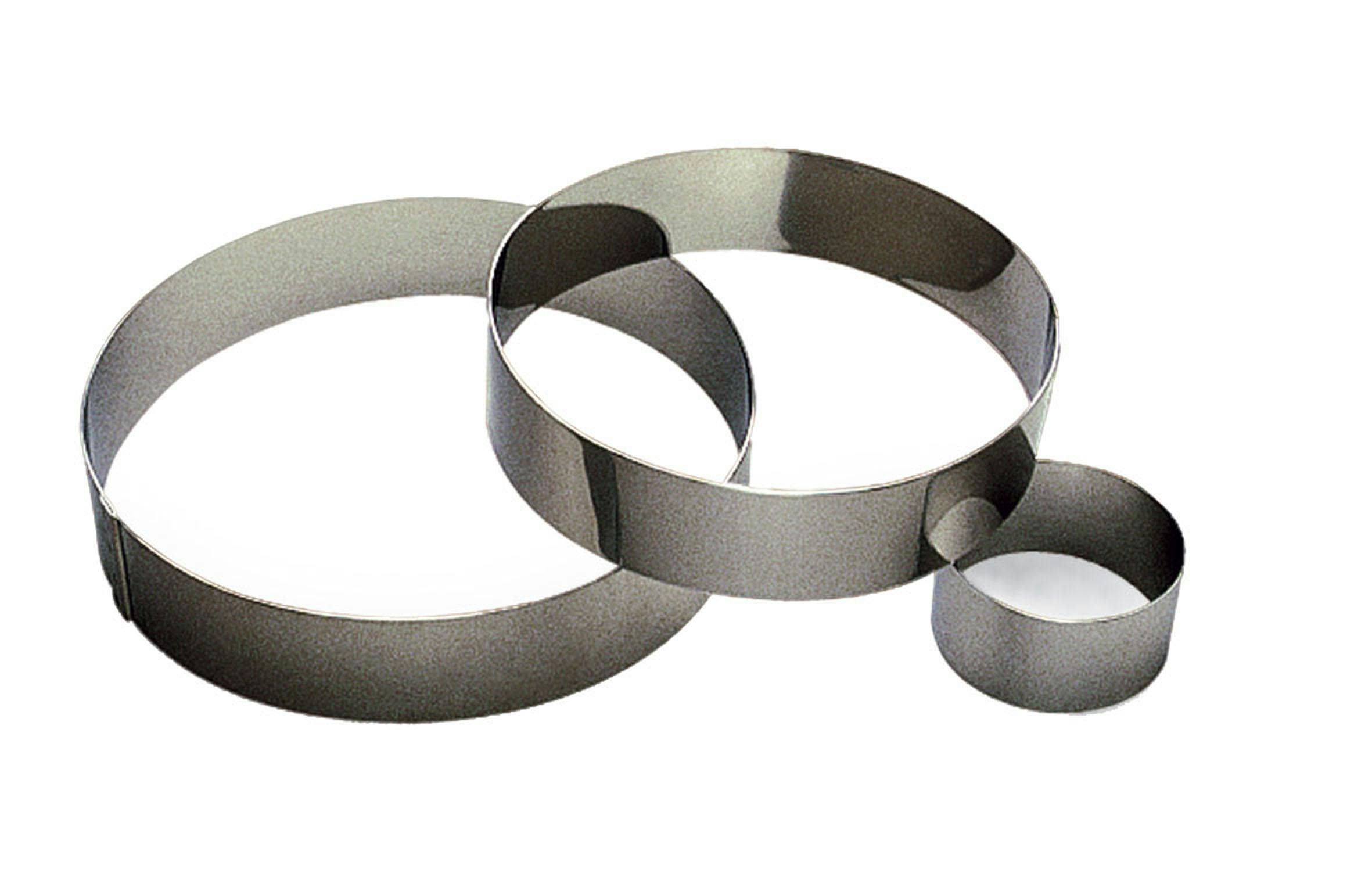 Gobel - Dessertring, Edelstahl - Stärke 6/10 - Ø 70 mm H 45 mm - 866360 ...