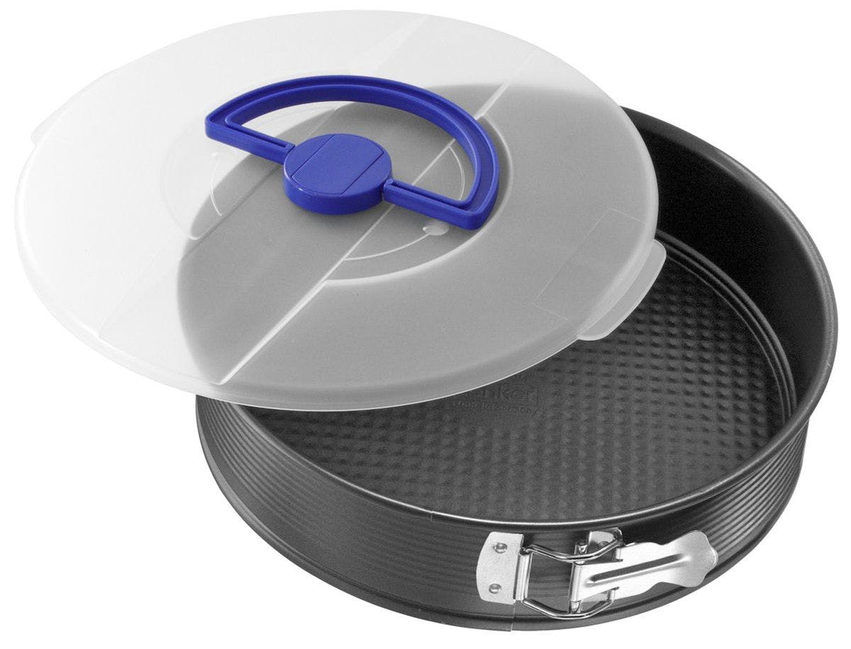Zenker Springform mit Deckel Kuchenform Kuchen Backform Antihaft ...