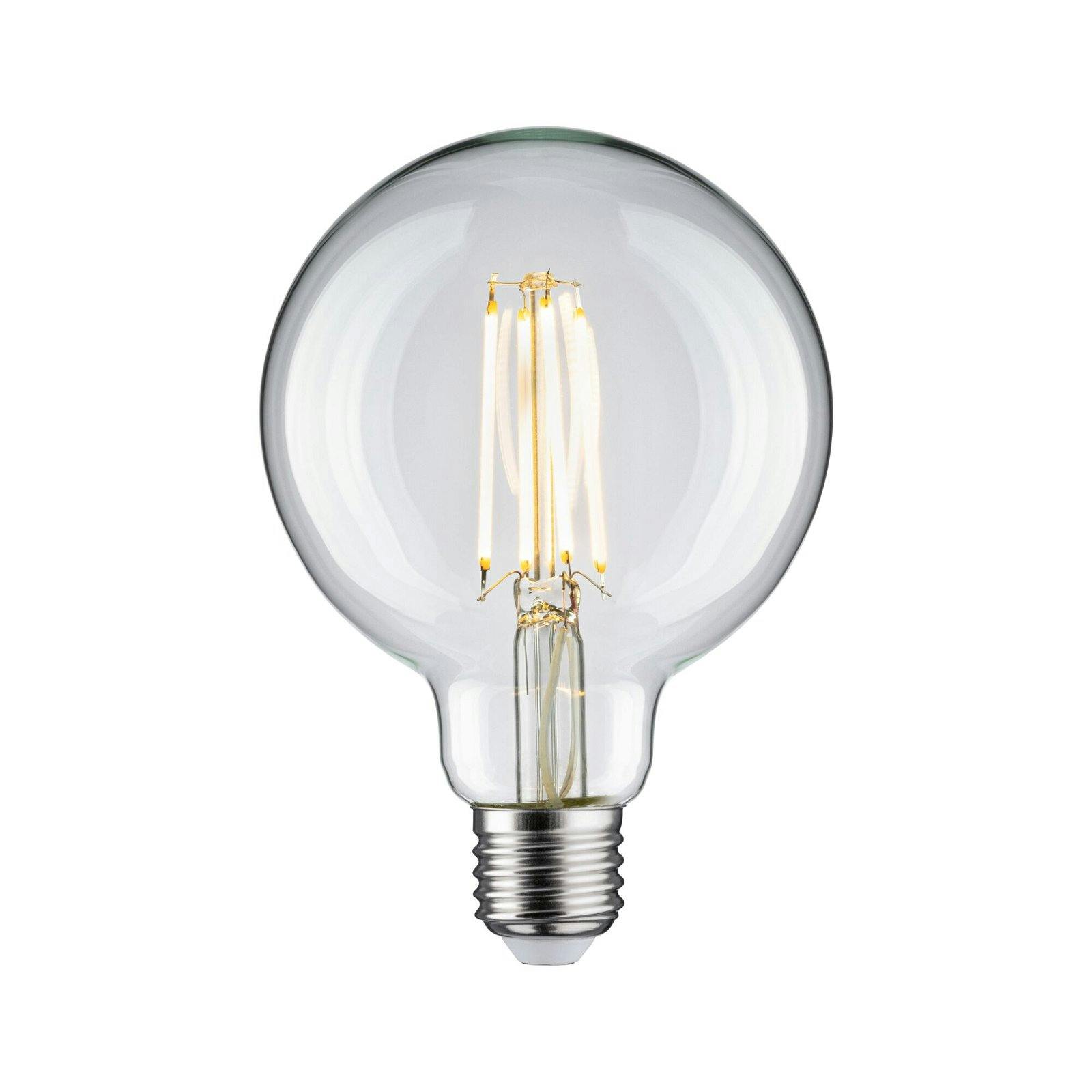 Paulmann LED Globe Filament E27 230V 806lm 7,5W 2700K Klar 28957 | METRO