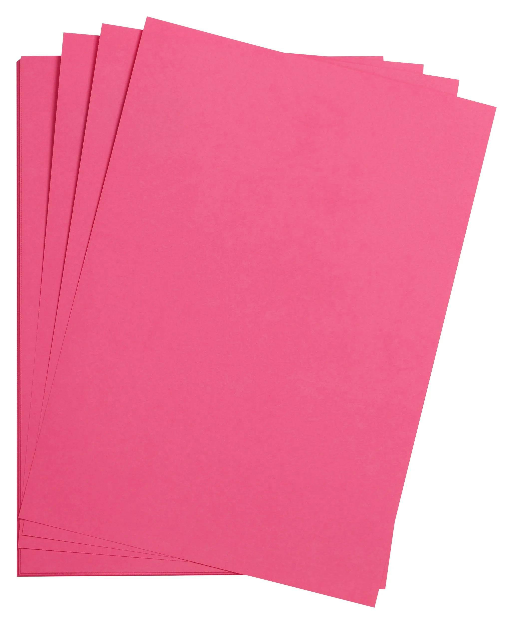 Clairefontaine Maya Bastelkarton A4 185g 25 Bogen - Fuchsia 975260C | METRO
