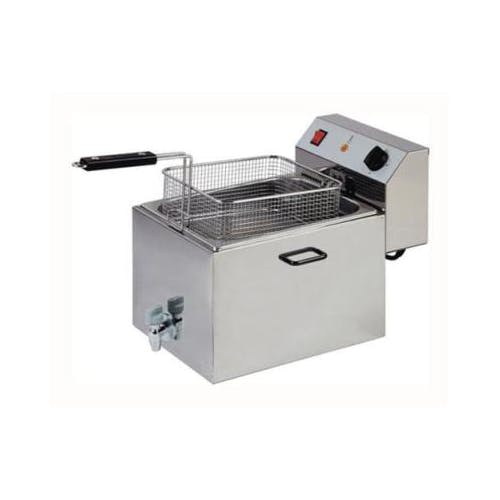 Friggitrice elettrica banco professionale 10 litri cm 27x53x36 RS1035 ...