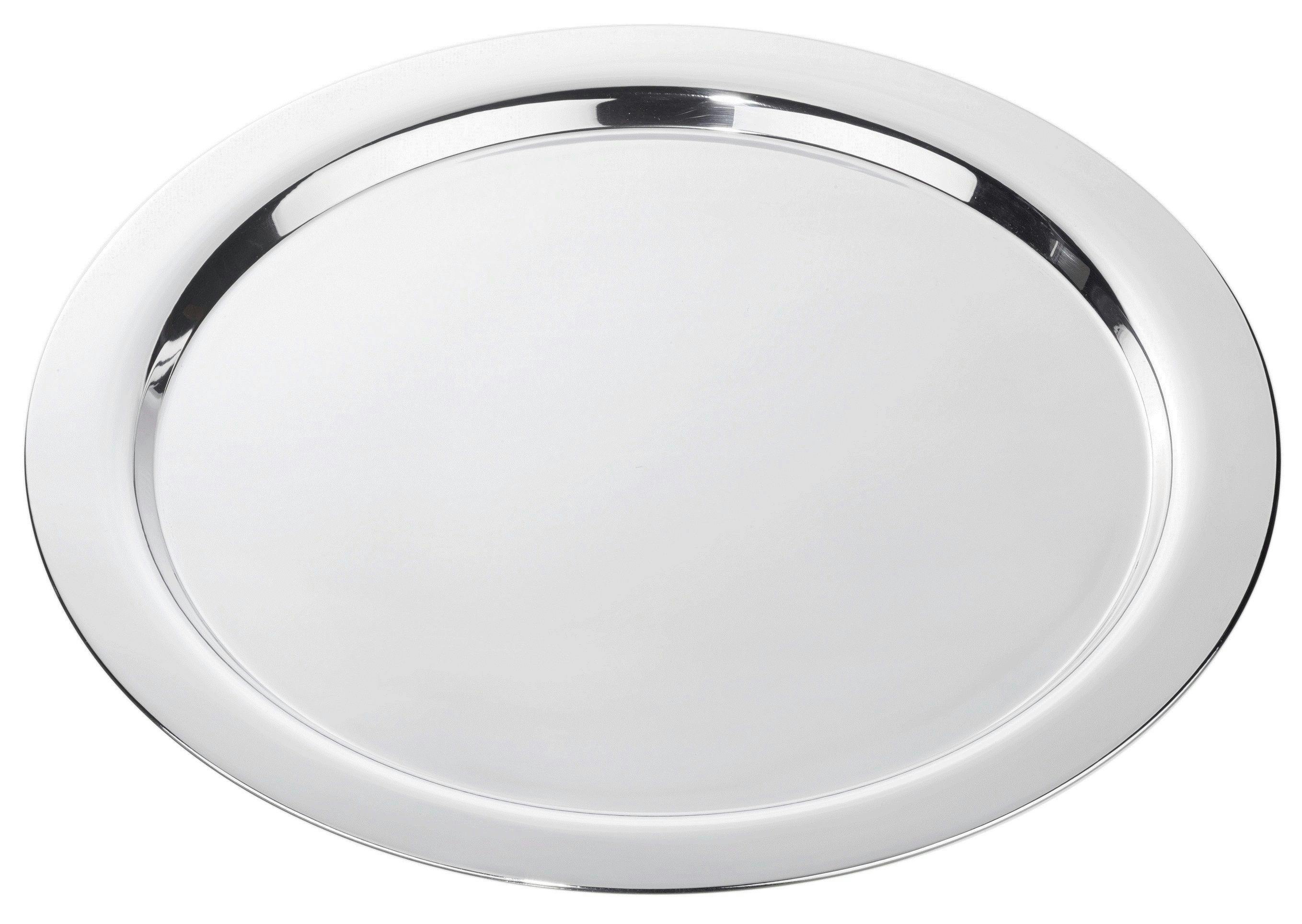 METRO PROFESSIONAL Dienblad, roestvrij staal, Ø 37 x 0.8 cm, rond ...