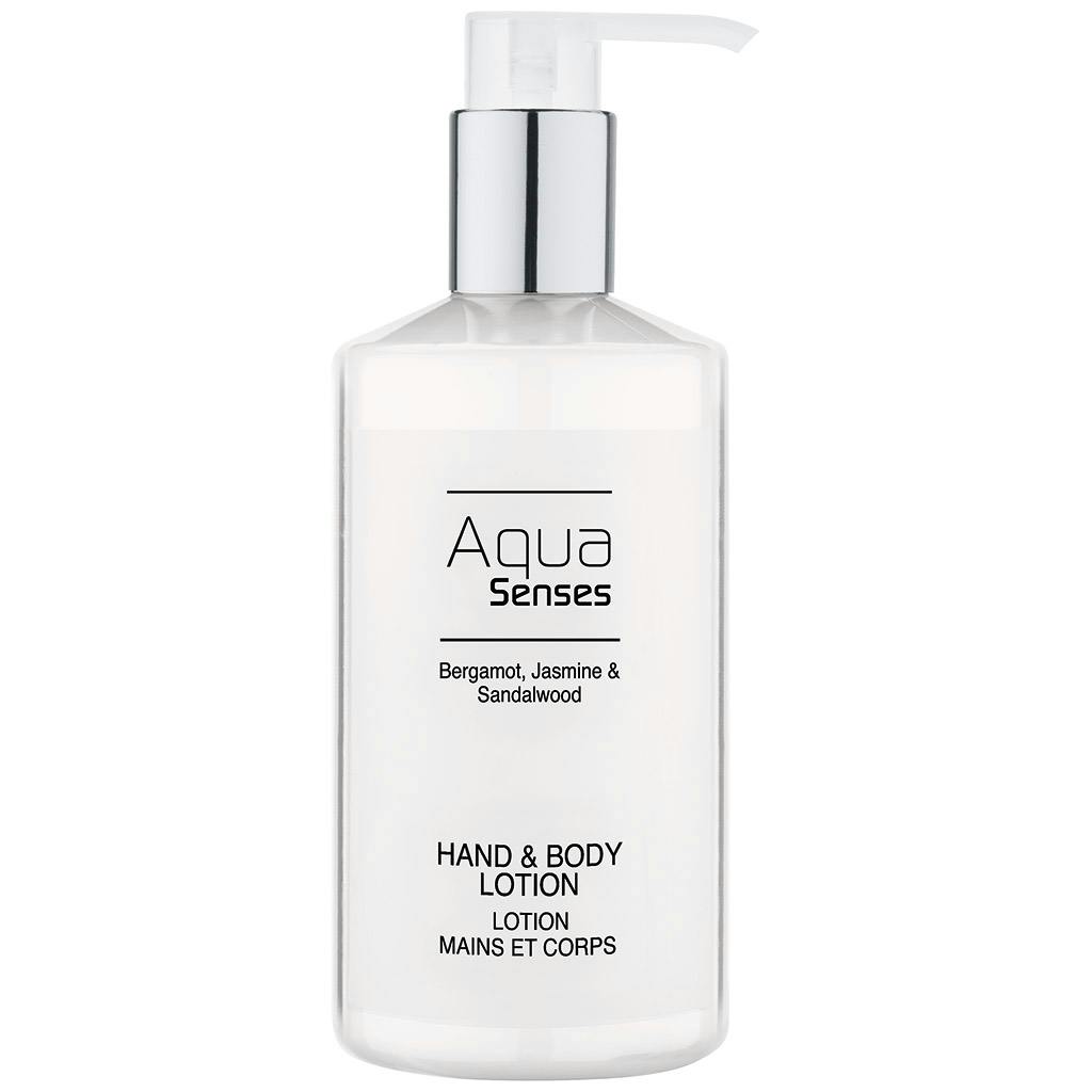 Aqua Senses 300ml Hand- & Körperlotion im Flacon Cannes mit Pumpe (12 X ...