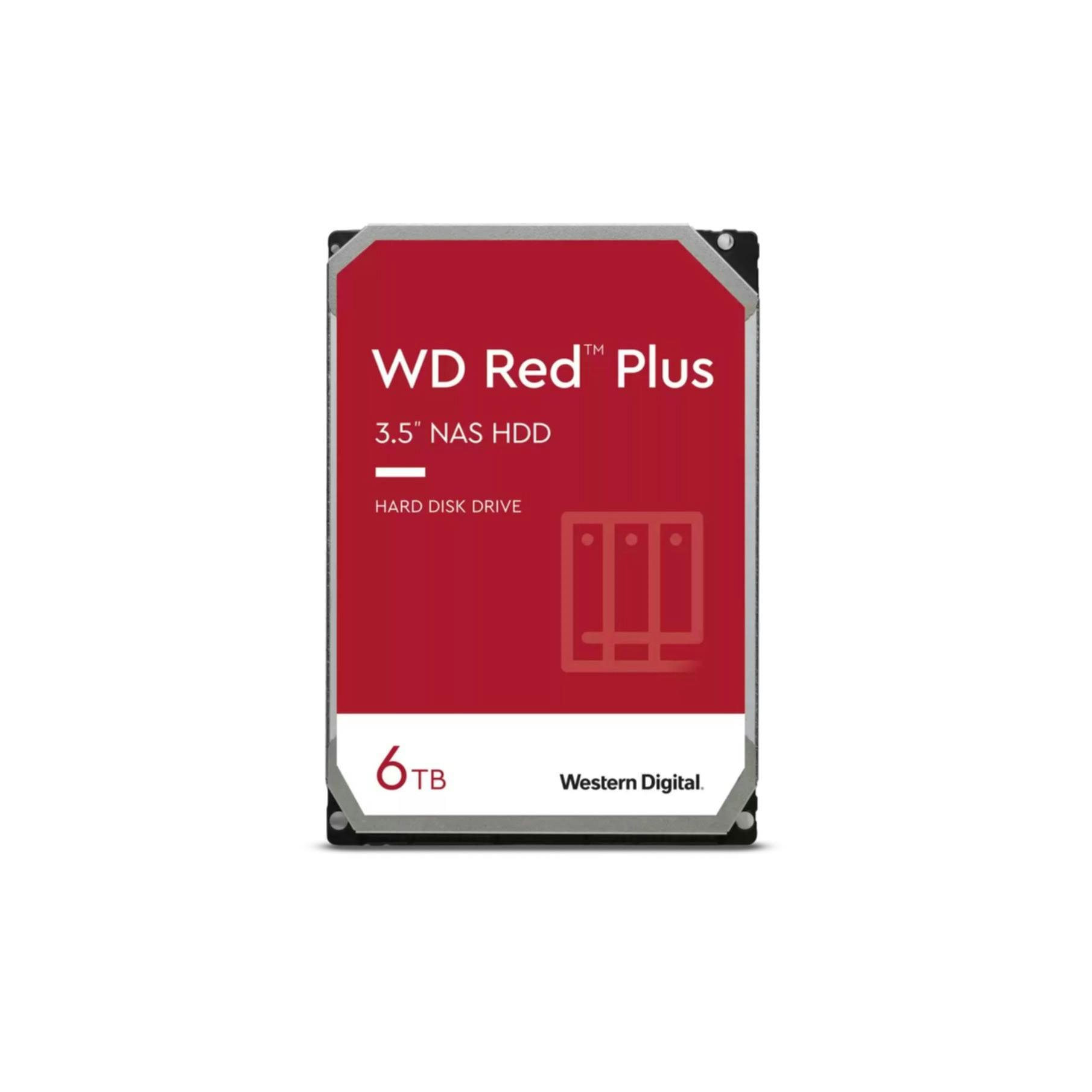 HDD WD Red Plus 6TB/8,9/600 Sata III 256MB (D) | METRO
