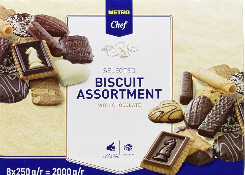 Metro Chef Kekse Gebäckmischung Mit Schokolade 8 x 250 g (2 kg) | METRO ...