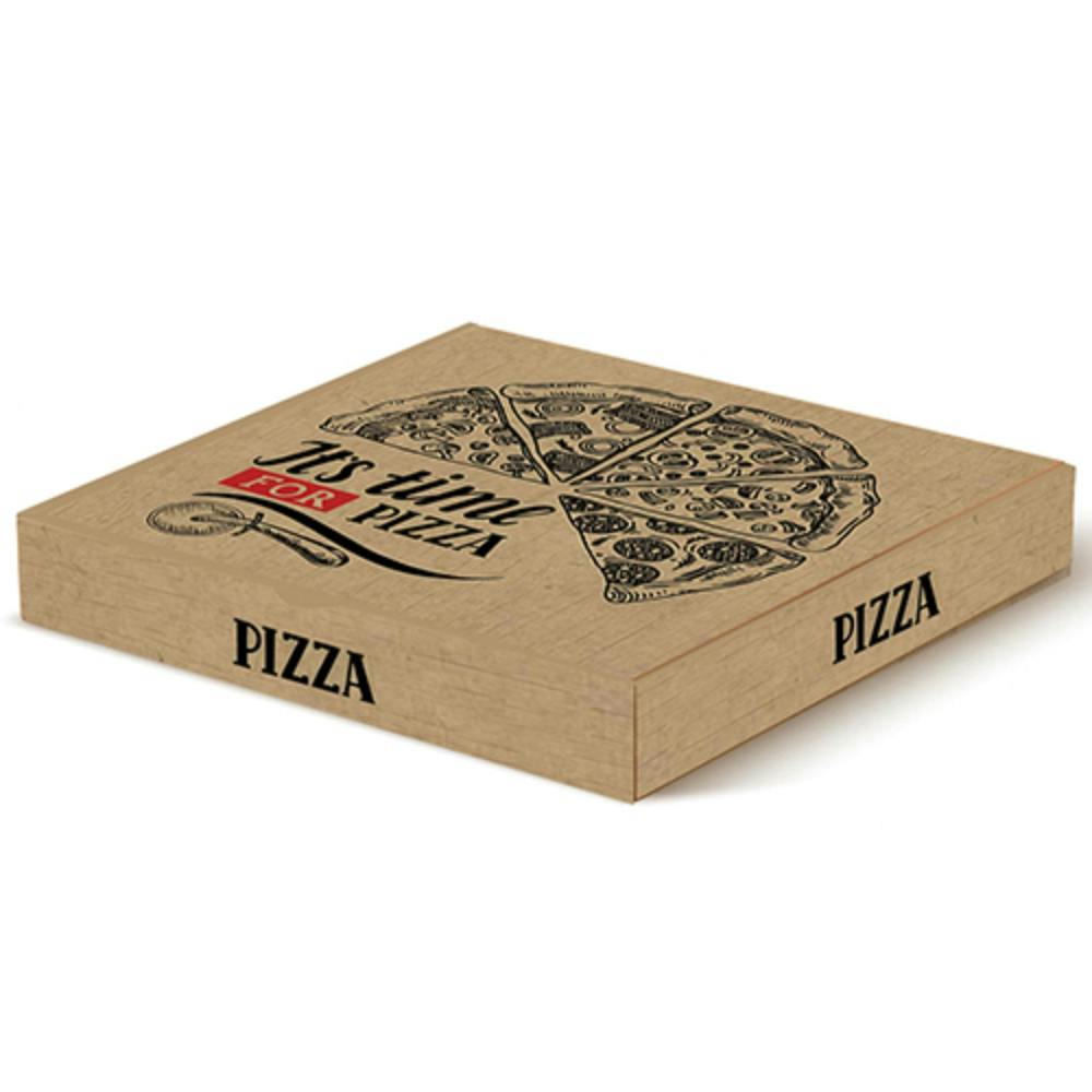 Pizza Box Pizza Time 33x33x4 cm 100 Stück | METRO Marktplatz