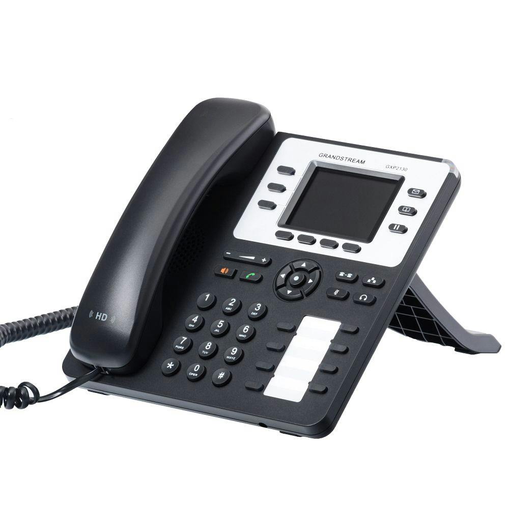 Grandstream GXP-2130 V2 VoIP SIP Telefon, Farbdisplay, | METRO