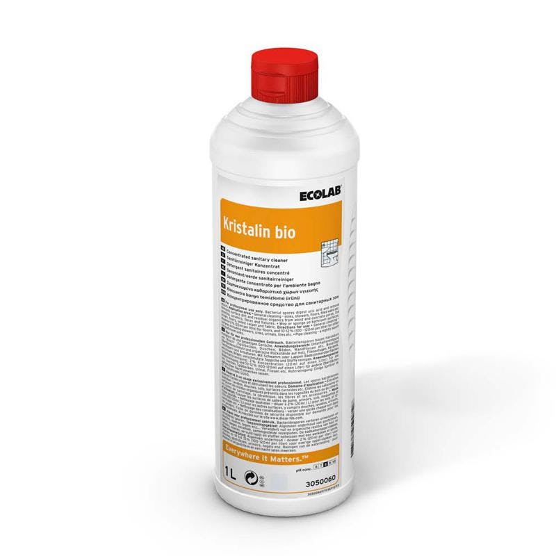 ECOLAB Kristalin Bio Geruchsvernichter und Sanitärreiniger 1 l Flasche | METRO Marktplatz