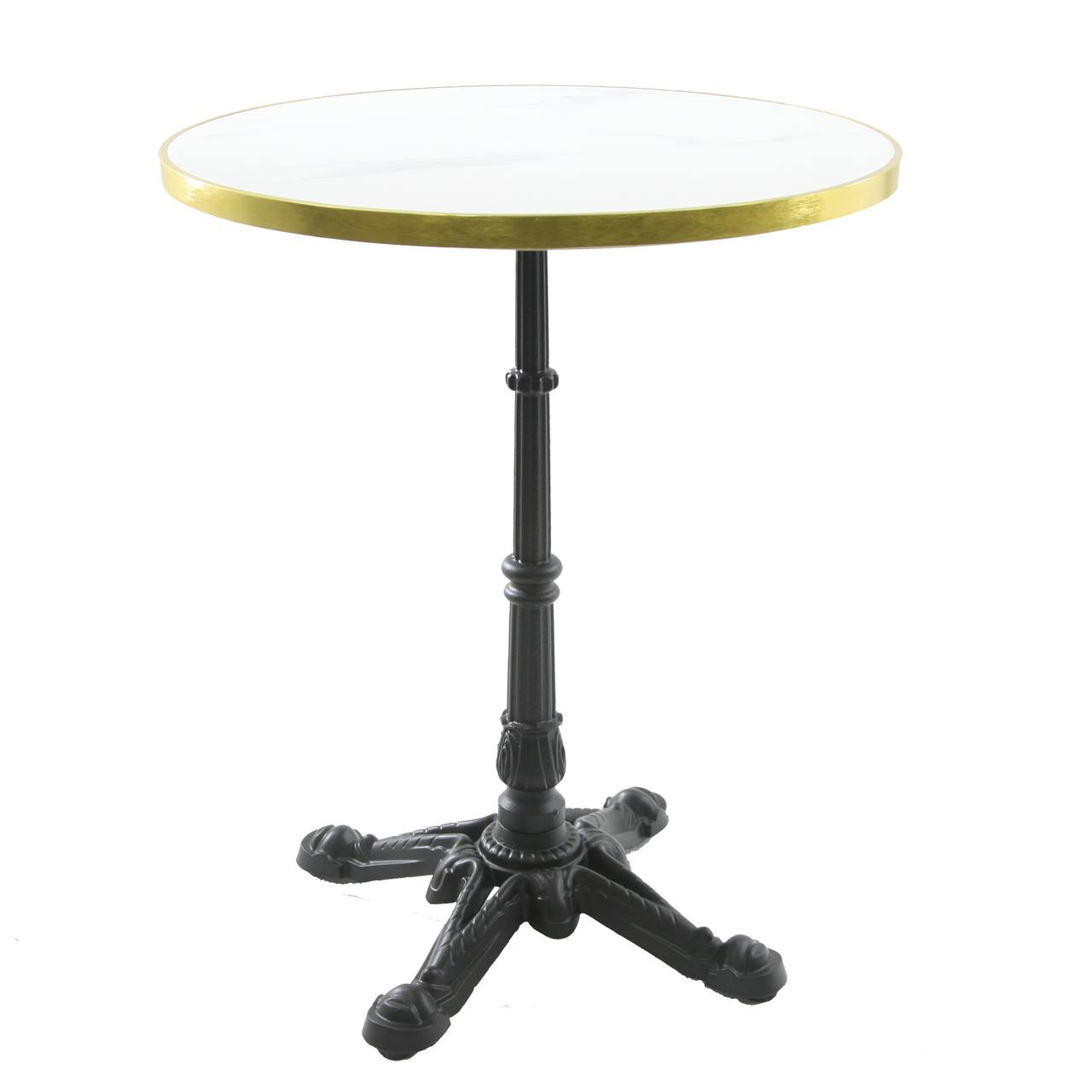 METRO Professional Table de terrasse GLORIA, pied en fonte / plateau en ...