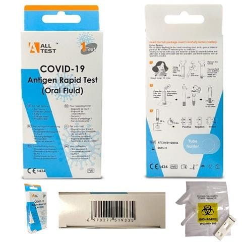 20 x Spucktest / Speicheltest - SARS-CoV-2 Antigen-Selbsttest / COVID ...