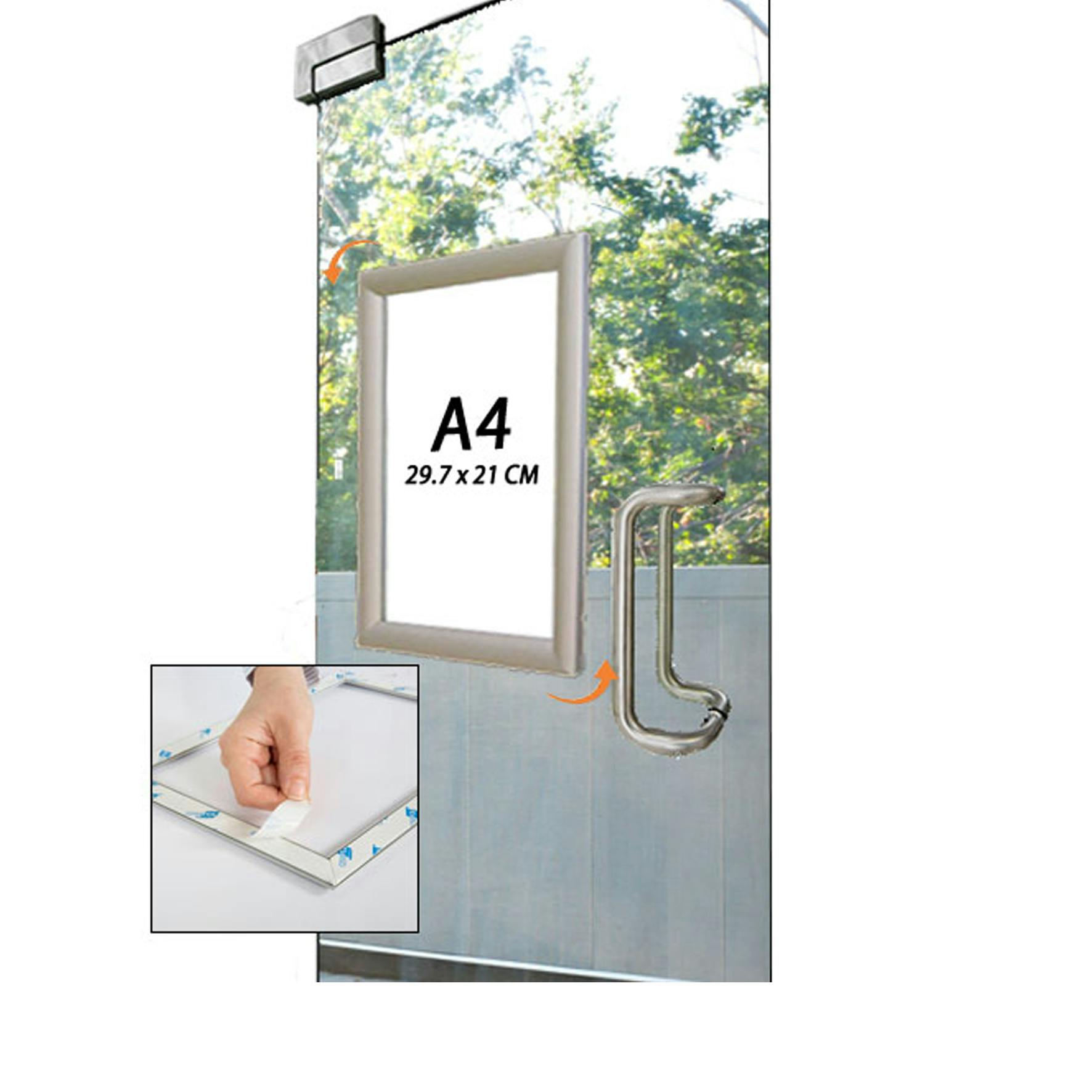 Cadre clic clac double faces A4 | METRO