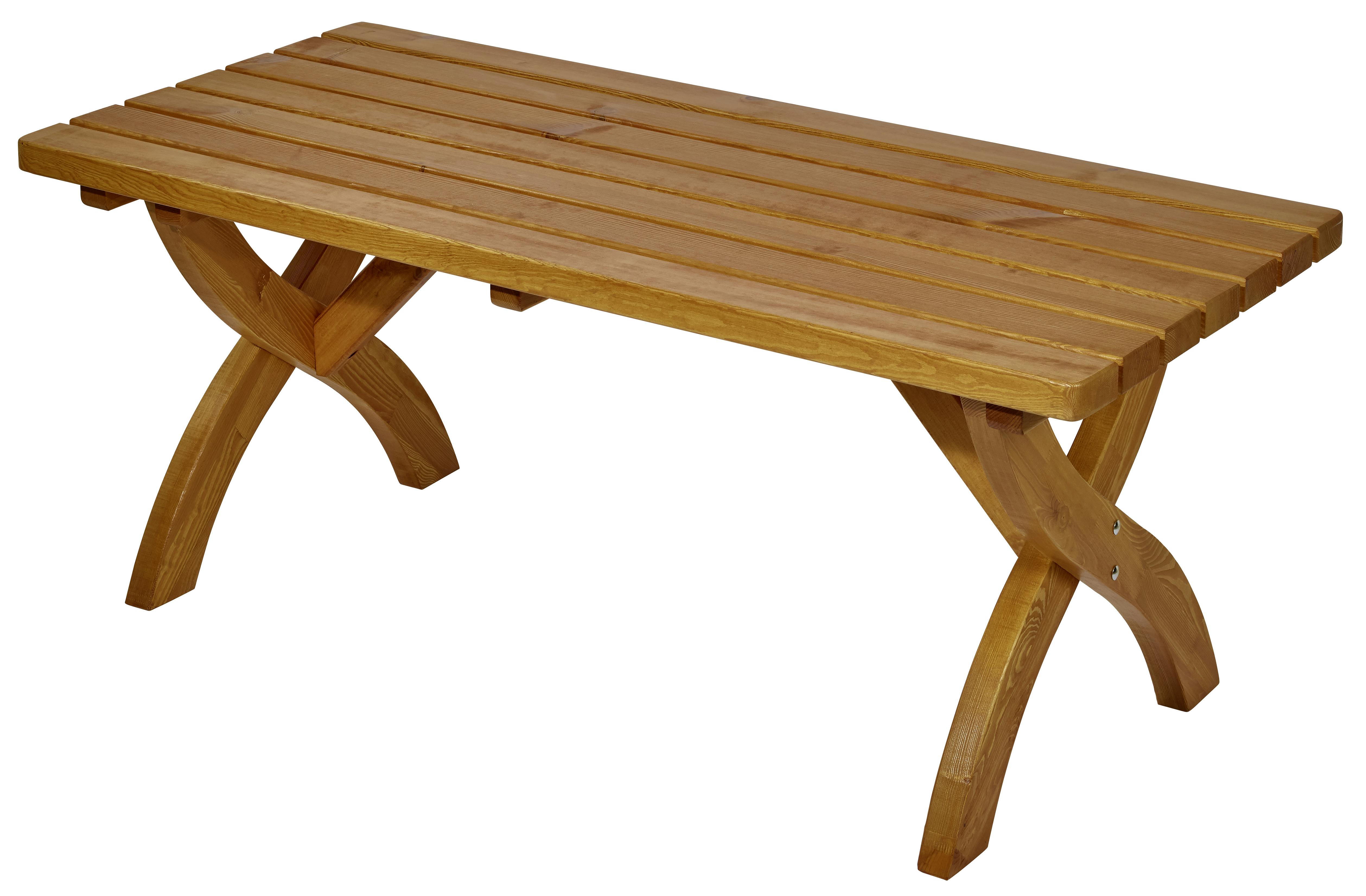 METRO Professional Set da banchetto da 3 pezzi, legno di pino, 2 panche ...