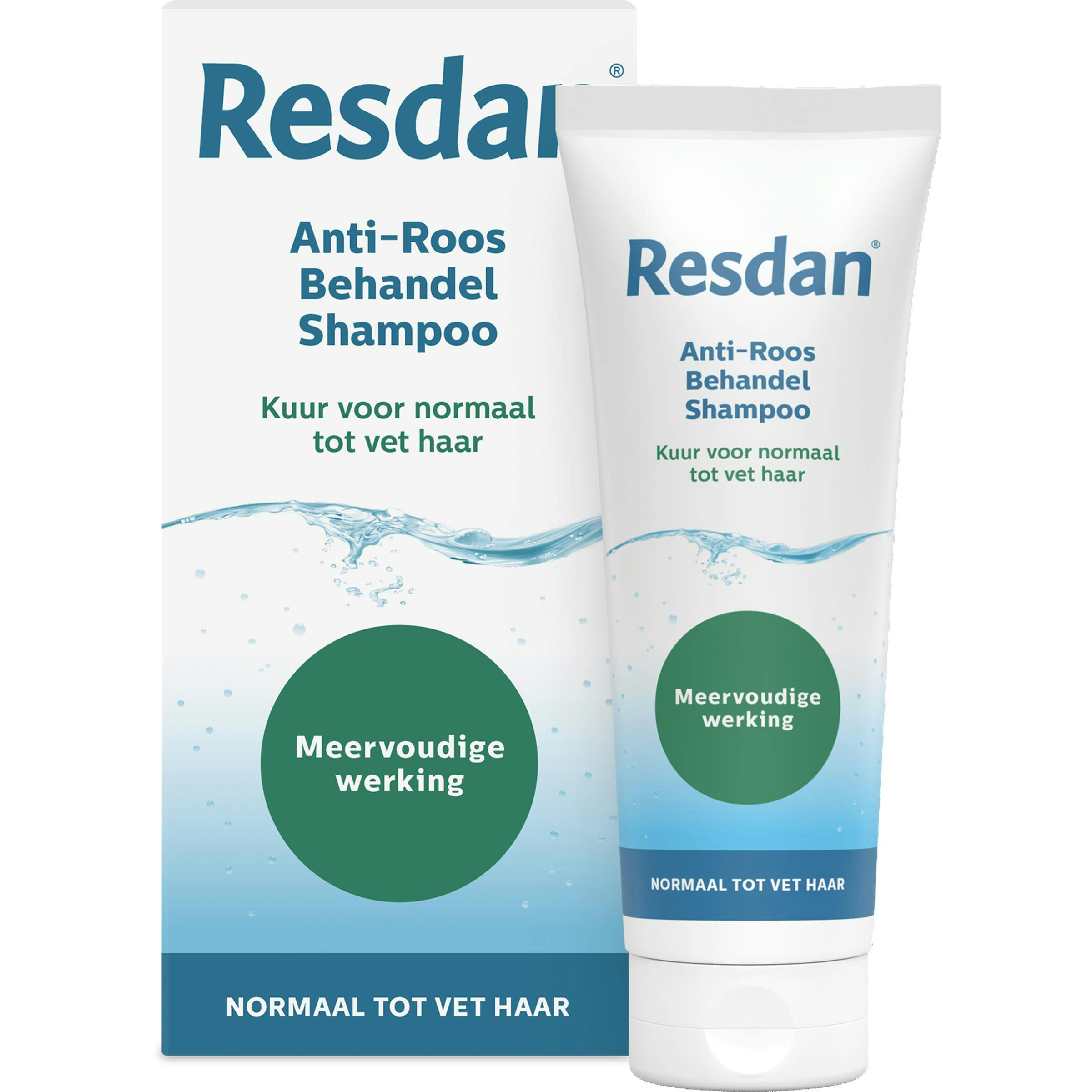Resdan Shampoo Normaal Tot Vet Haar 6X125 Ml | Makro