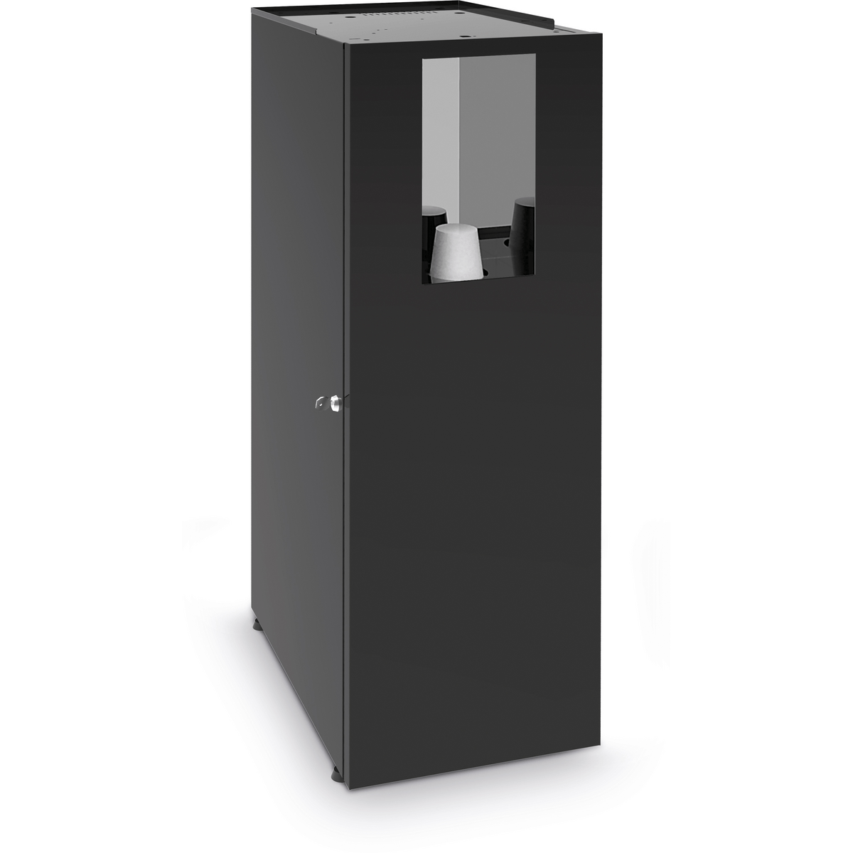 COSMETAL Meuble Support Avec Porte Gobelets Integre Pour Fontaine Hi ...