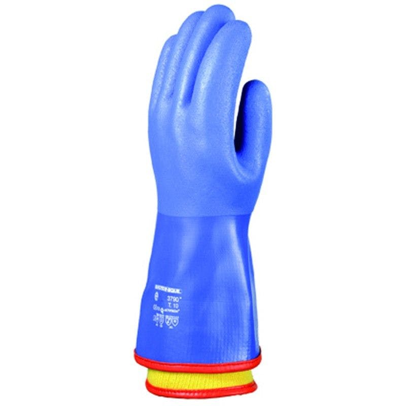 Coverguard - Gants de protection chimique et thermique bleu en PVC ...