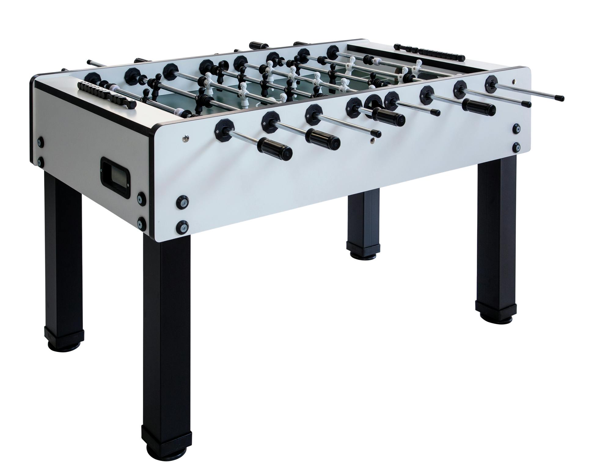 Profi Kickertisch Tischkicker "Meisterkicker" in weiß | METRO