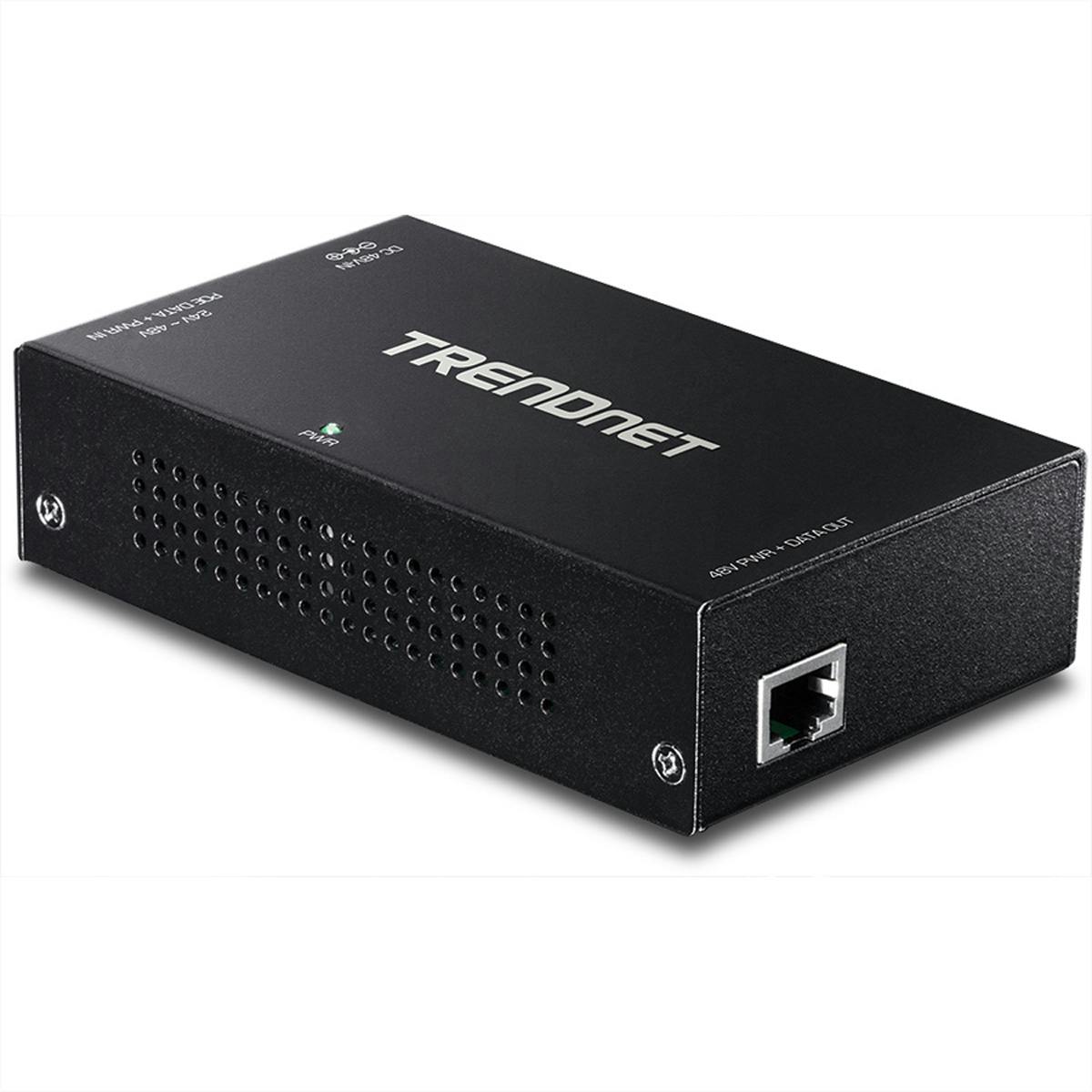 TRENDnet TPE-E110 Gigabit PoE+ Repeater-Versterker | Makro