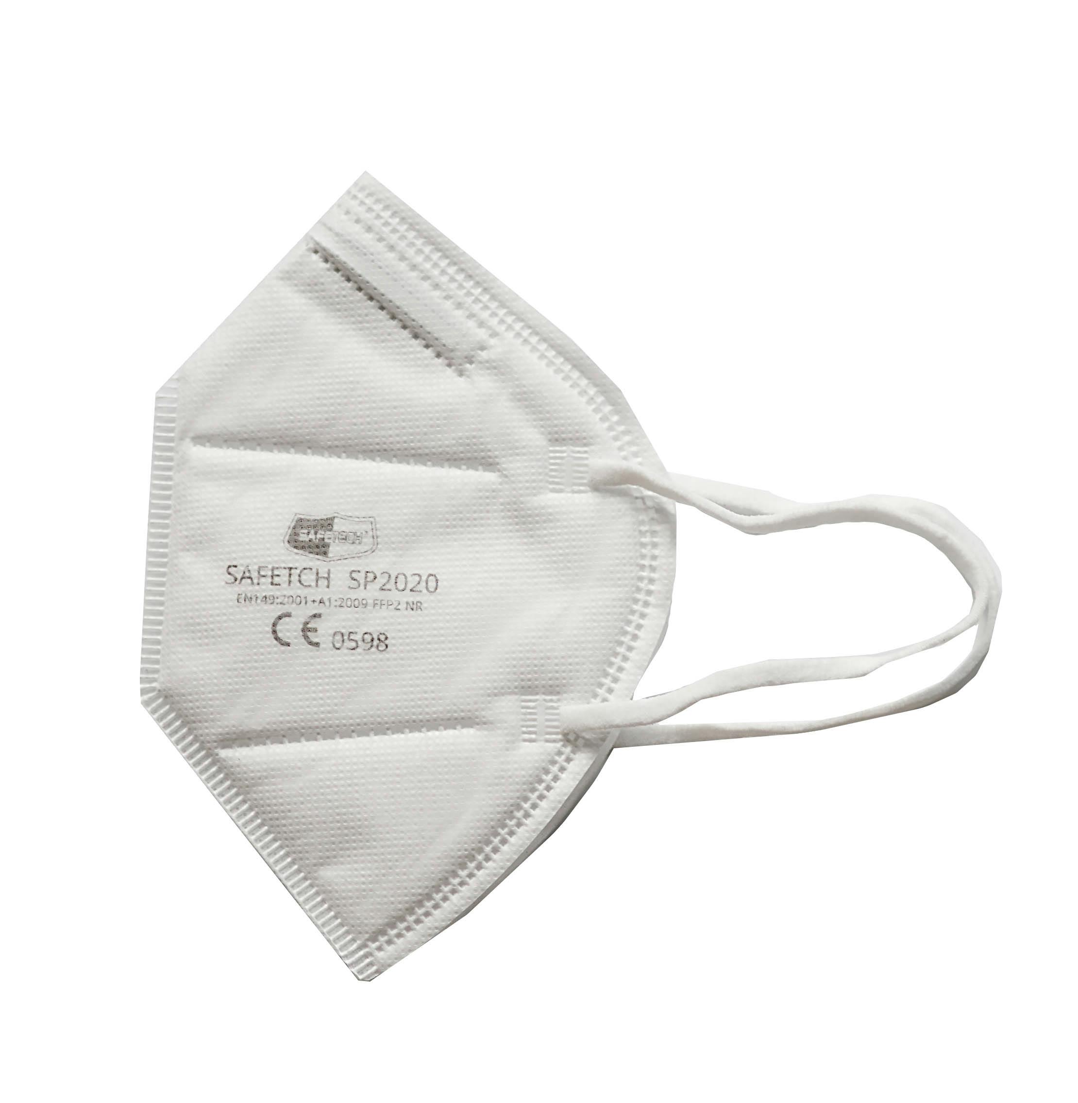 FFP2 Masken mit gepolstertem Nasenbügel und verstellbaren Zugbändern via Clip, zertifiziert | METRO