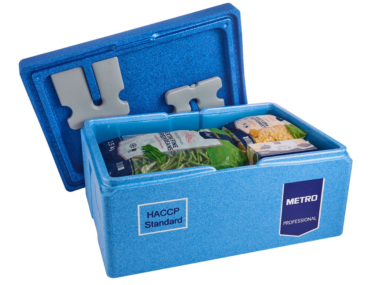 METRO Professional Thermobox Euronorm, EPP, 65 L, Toplader, mit ...