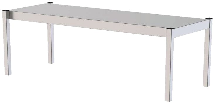 Aisi 304 Stainless Steel Table Top Rack für Küchen und Vorbereitung ...