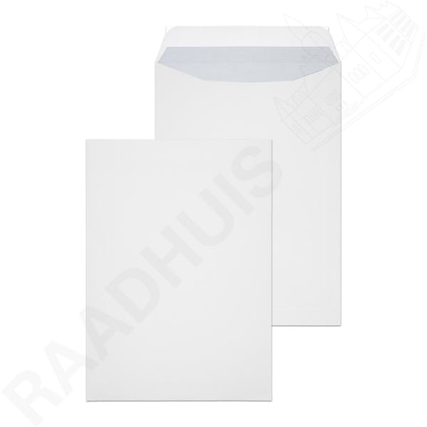 Raadhuis akte envelop C4 wit met plakstrip doos a 250 stuks | MAKRO Webshop