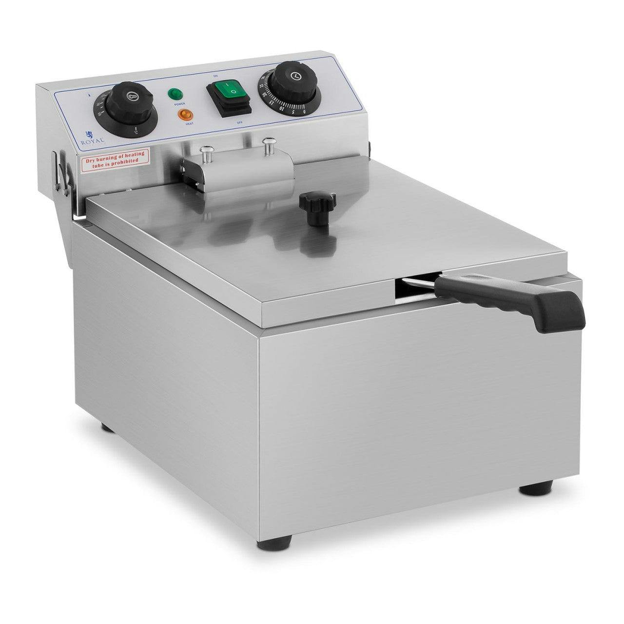 HELLOSHOP26 - Friggitrice elettrica professionale 1 timer da 10 litri ...