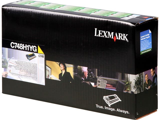 Laser/Kopierer LEXMARK C748H1YG LEXMARK C748 TONER YELLOW HC | METRO ...