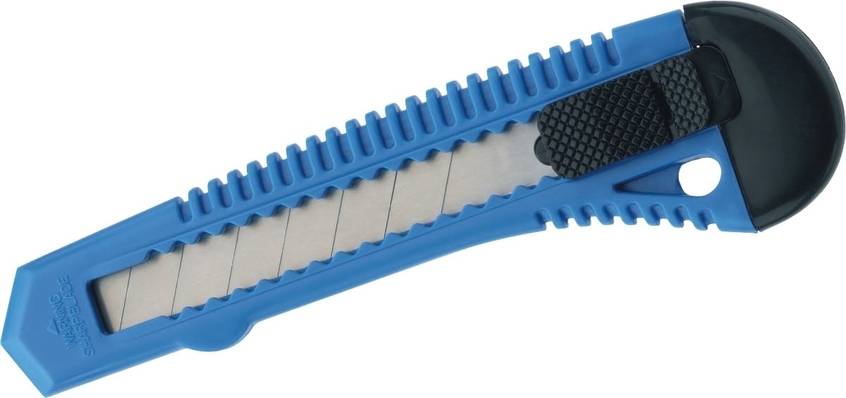 Cutter 18mm Kunststoff blau Packung mit 24 Stück | METRO