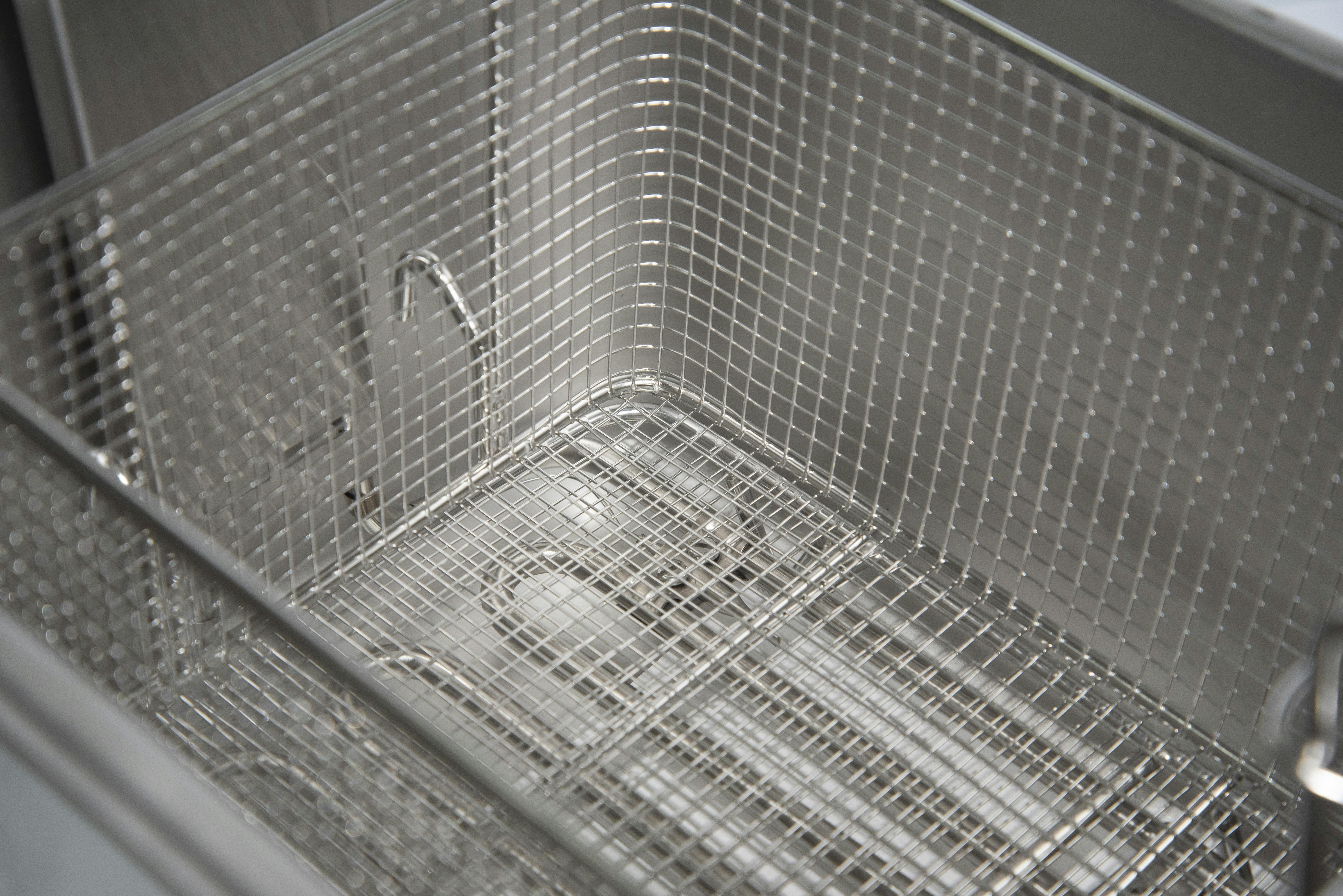 METRO Professional Friggitrice GDF3008, acciaio inox, 26.5 x 55.8 x 39 ...