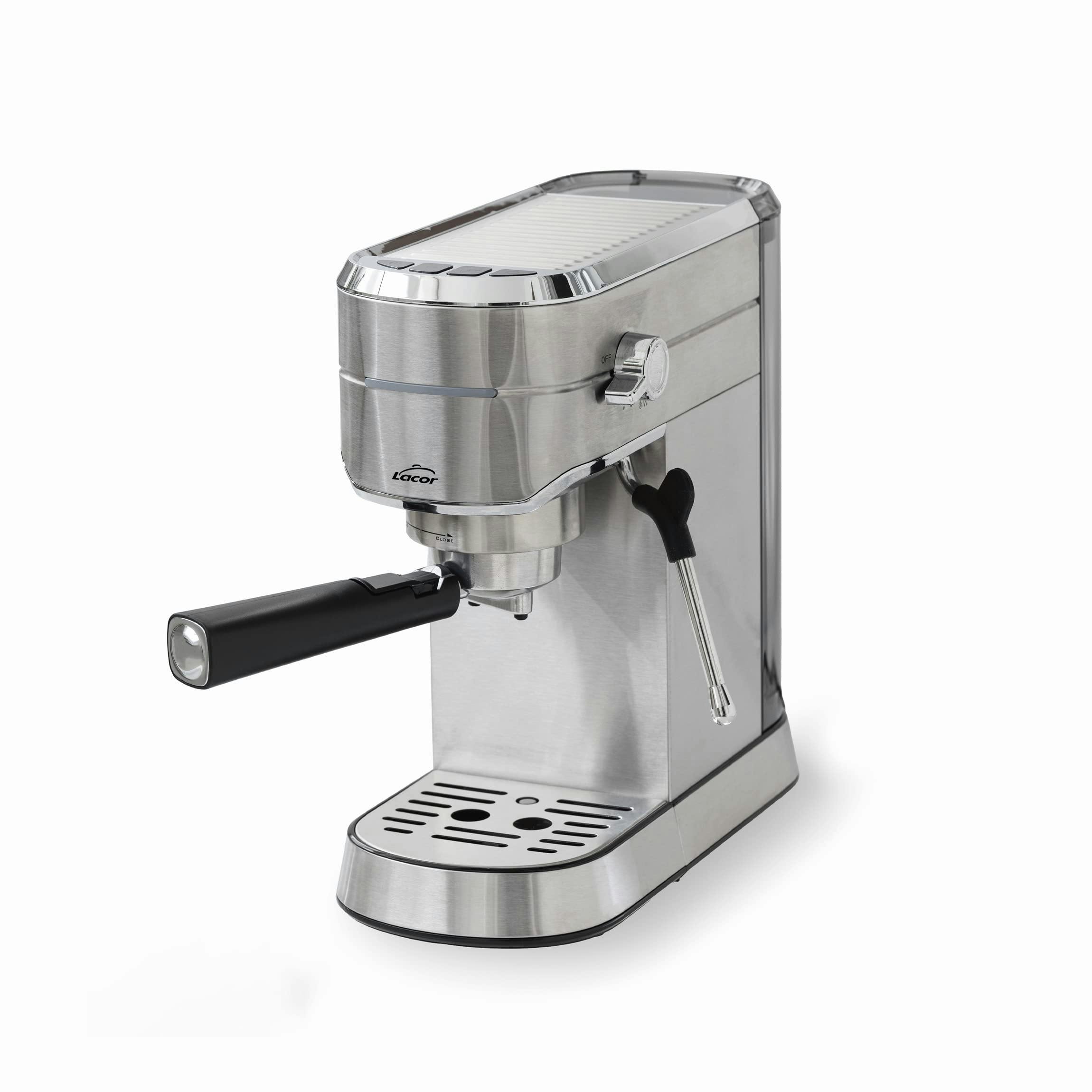 Lacor - 69429 - Cafetera Espresso, Café Molido o Cápsulas Monodosis ...