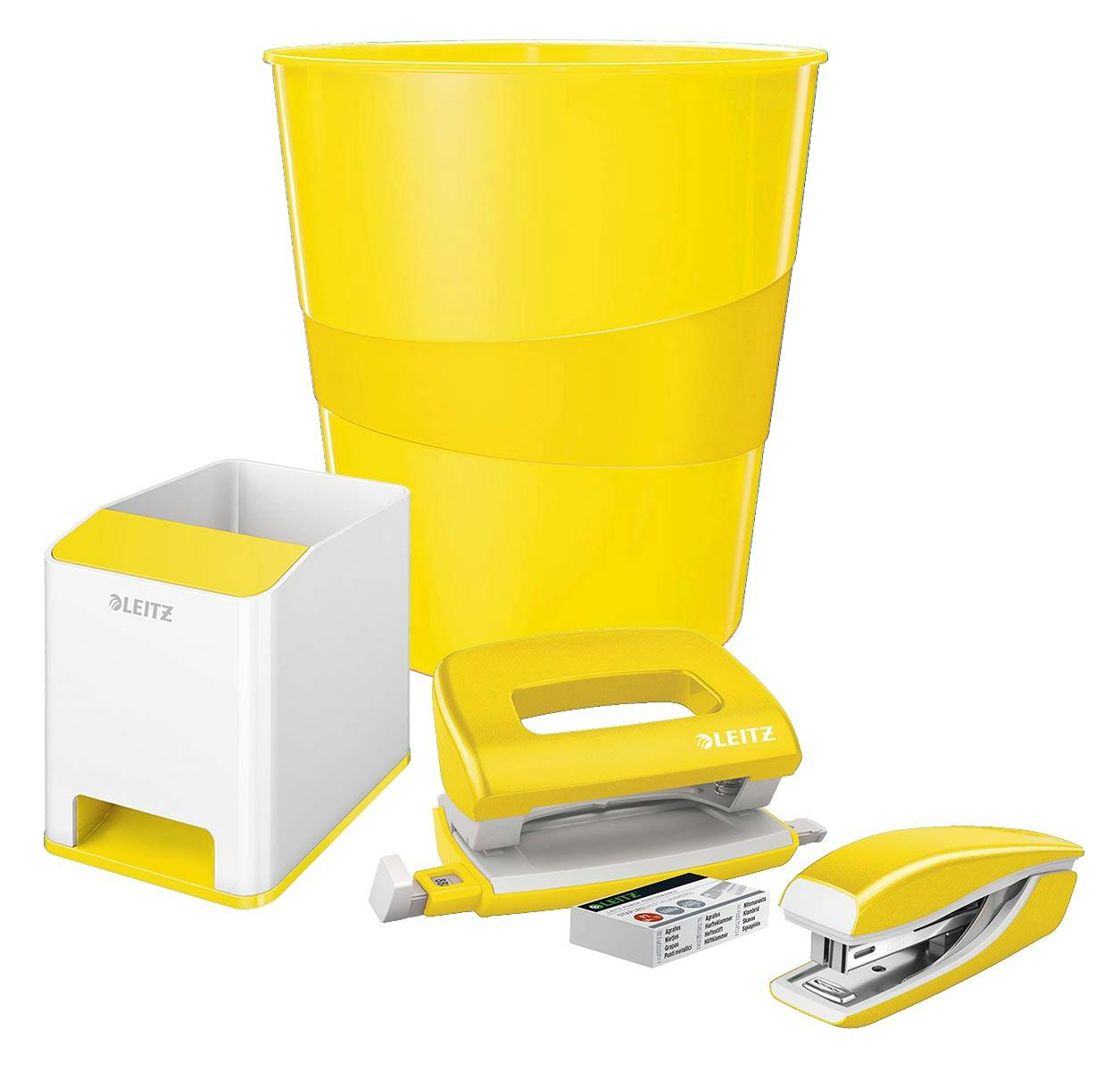 Leitz WOW Schreibtisch-Set - Gelb S | METRO Marktplatz