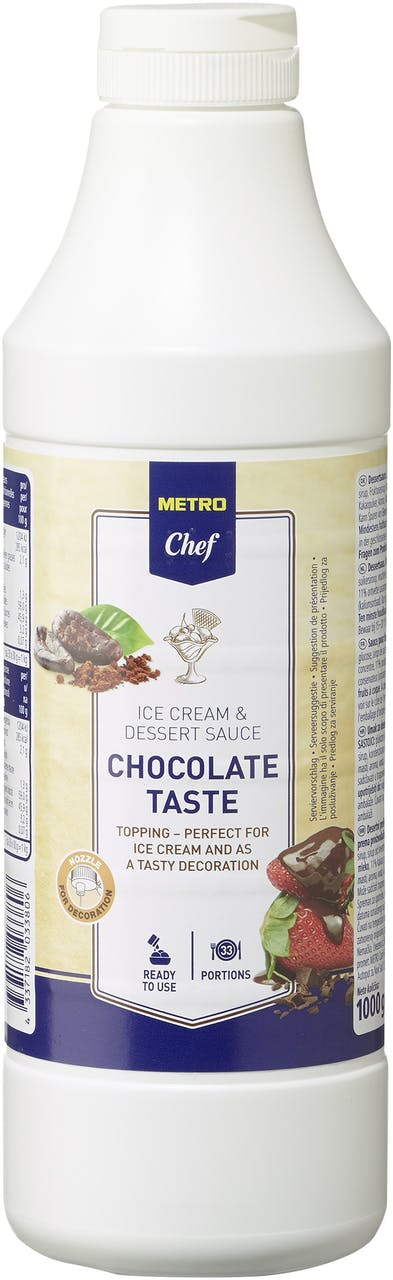 METRO Chef Dessertsauce Schokolade (1 kg) | METRO