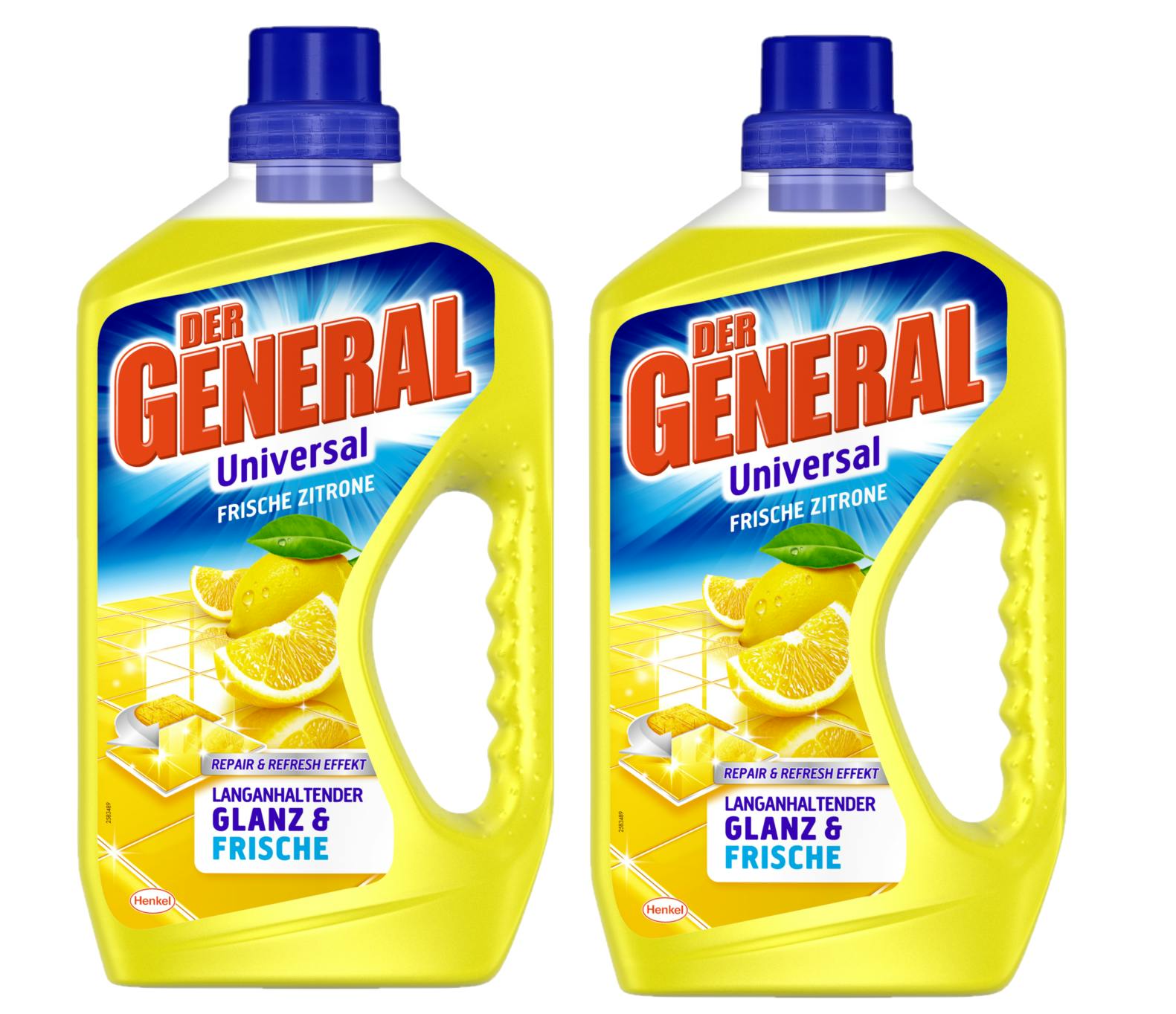 Der General Universal Frische Zitrone Allzweckreiniger 2x750 ml ...