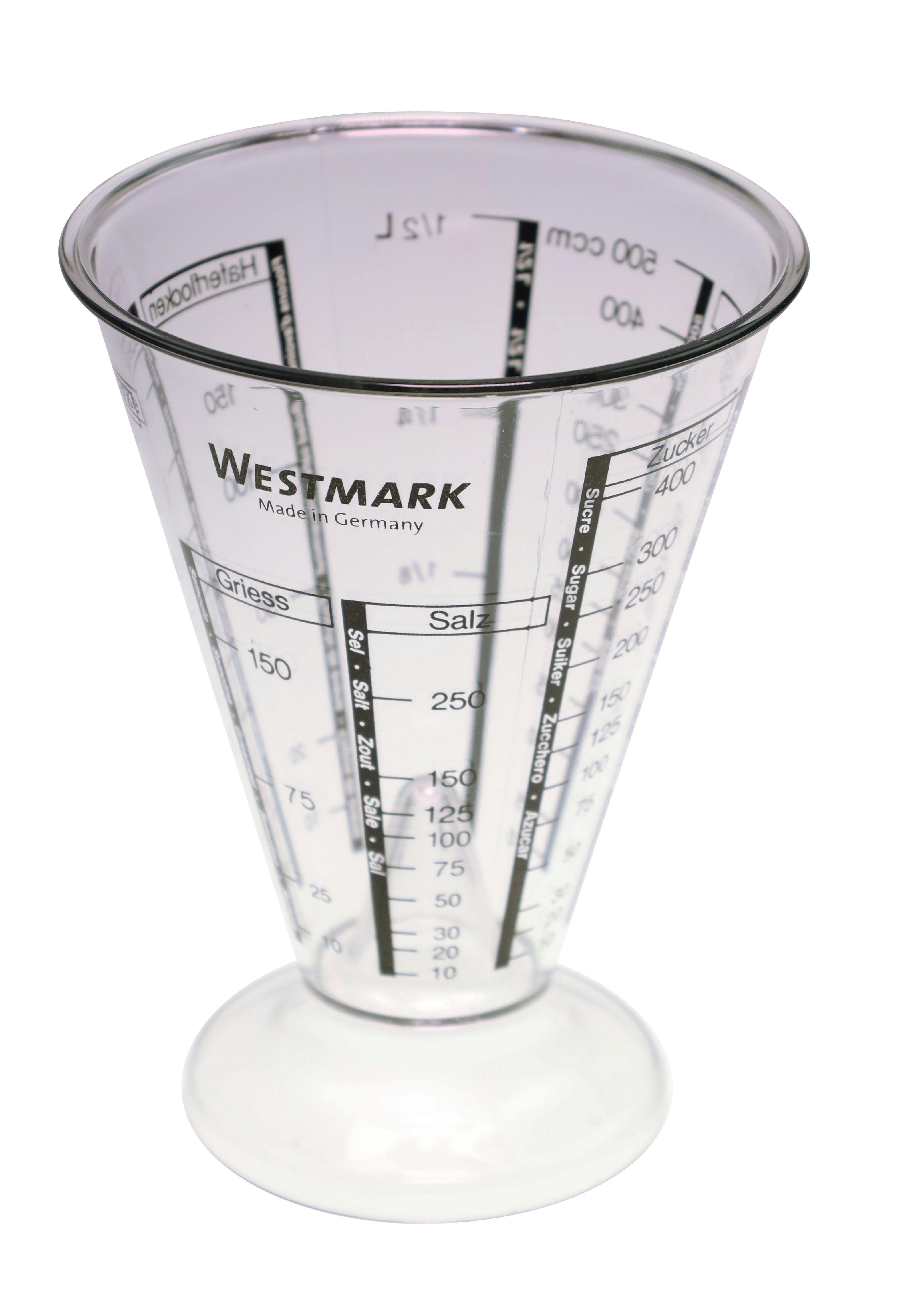 Westmark 30762270 Gerda Messbecher | 0,5 Liter | Made in Germany | Kunststoff | METRO