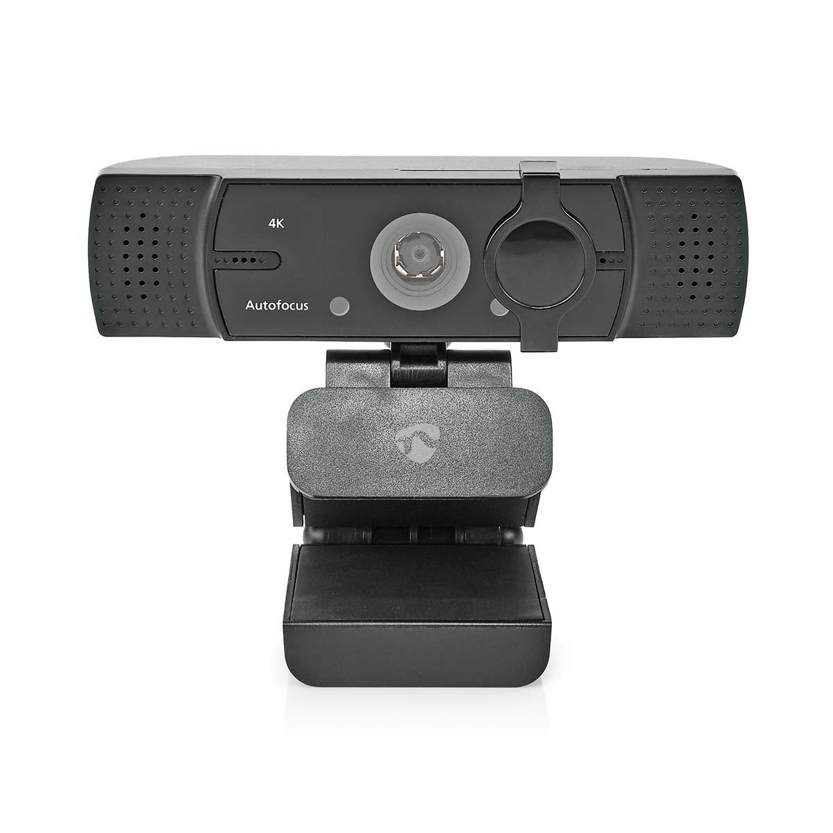Nedis Webcam - Full HD@60fps / 4K@30fps - Automatische Scherpstelling - Ingebouwde Microfoon ...