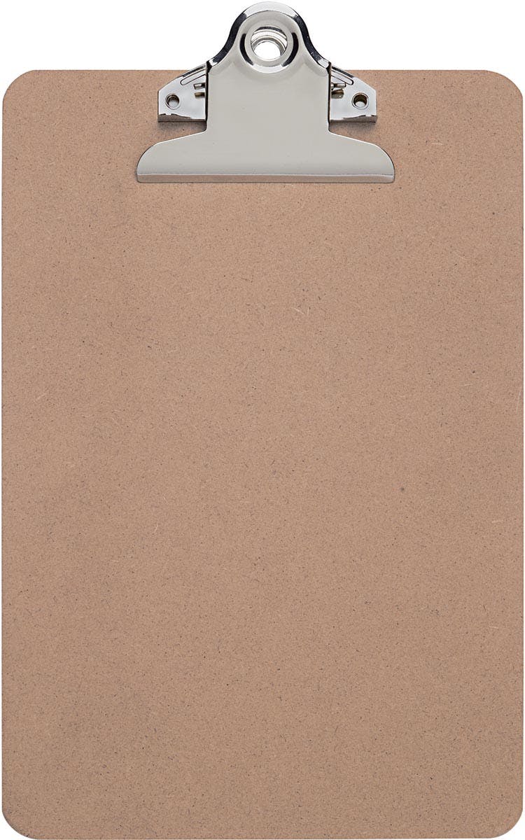 MAUL klemplaat Classic hout A5 staand grote klassieke klem | Makro