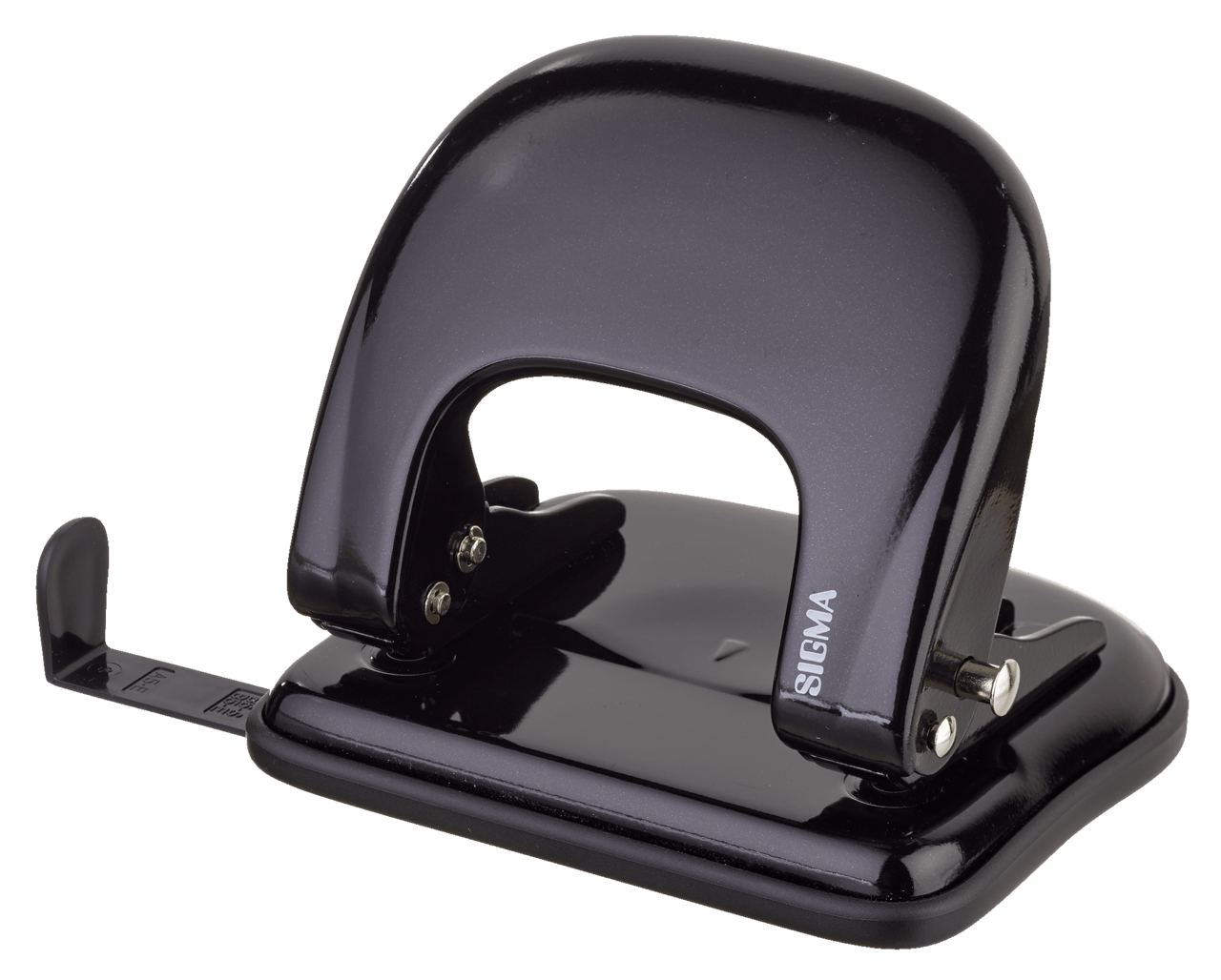 SIGMA Locher PU01, Metall, schwarz, 2-fach, 25 Blatt | METRO