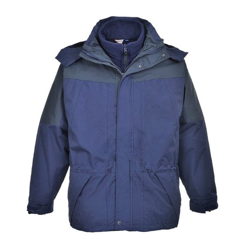 Portwest - Parka de travail bicolore AVIEMORE #00007f Taille S | METRO