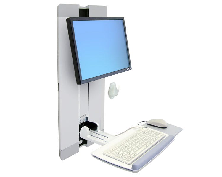 Ergotron StyleView Vertical Lift Monitor Wandhalterung höhenverstellbar ...