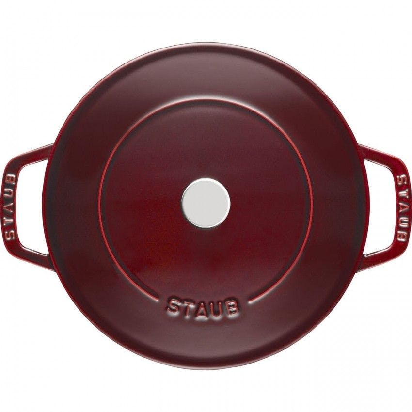 Cazuela Chistera 24 Cm Hierro Fundido - Staub Color Granadina | Makro