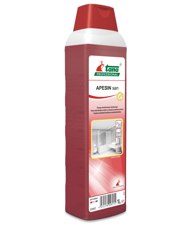 Détartrant désinfectant virucide et bactéricide concentré - APESIN SAN ...