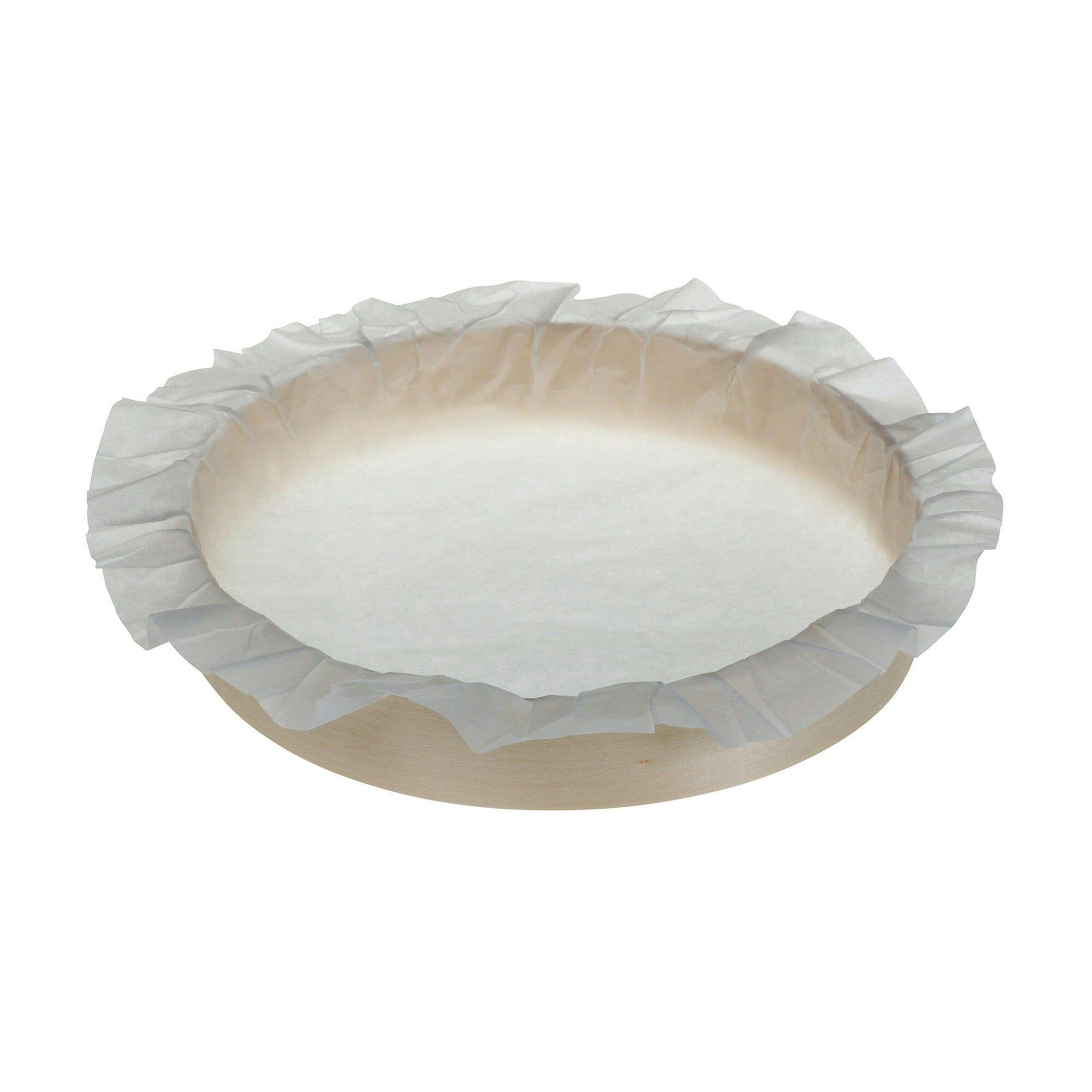 WISEFOOD 120 Stück - Holzbackring geklebt mit Backpapier - Ø200x35mm ...