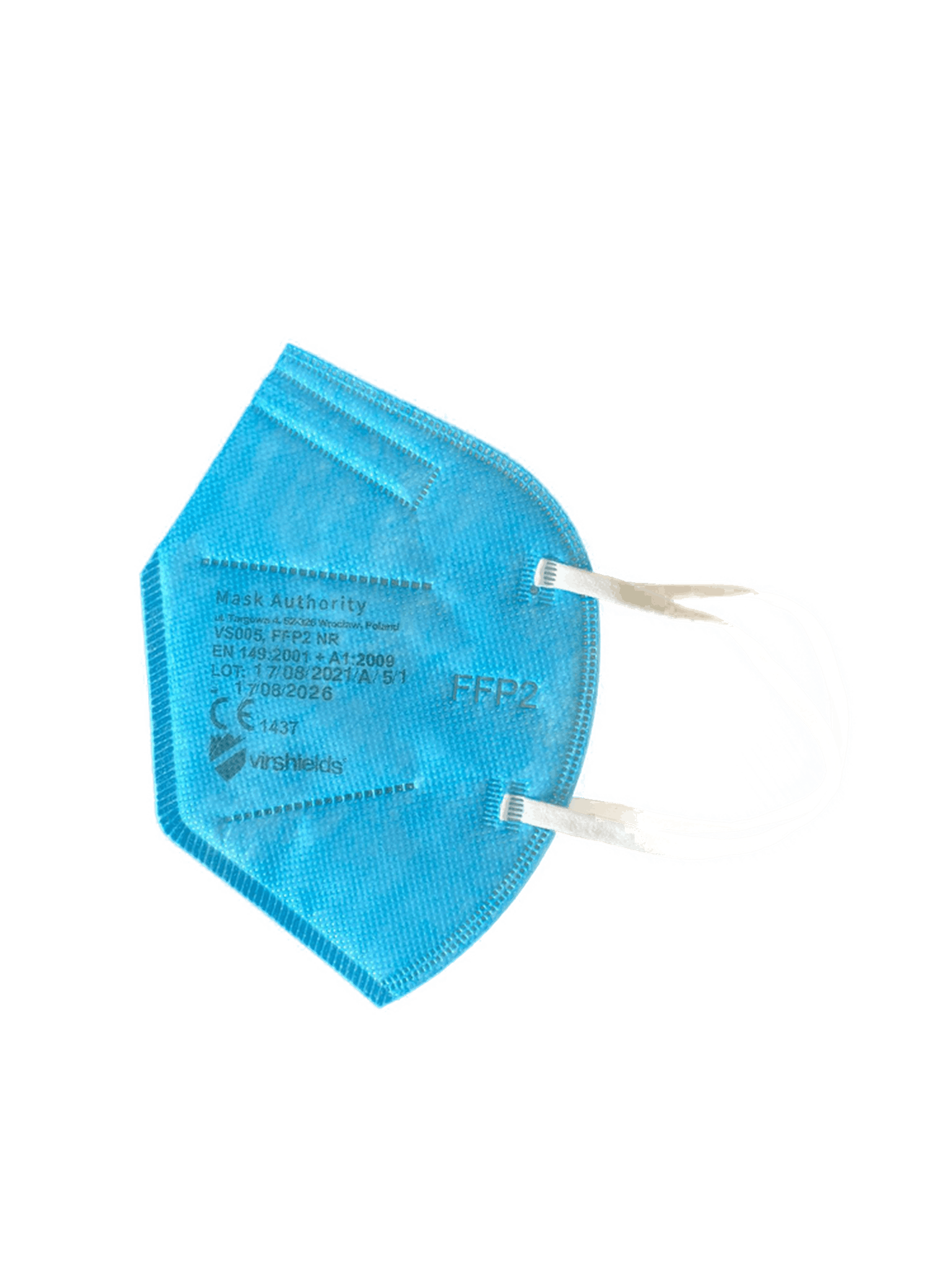 10x |VS050 FFP2 NR Atemschutzmaske FFP2 (5-lagig) | Mit Ohrenband ...