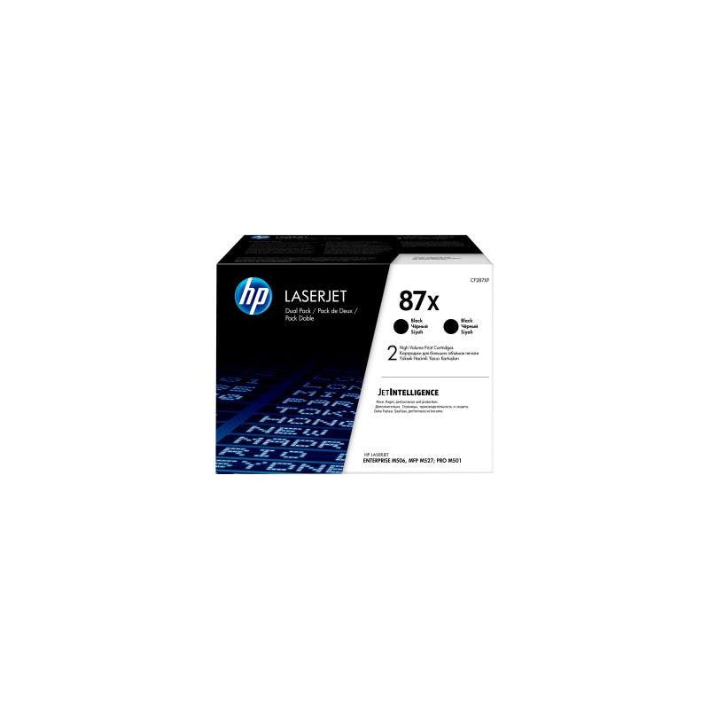 Hp Cartridge No 87x Hp87x Hp 87x Black Schwarz (cf287xd) | METRO