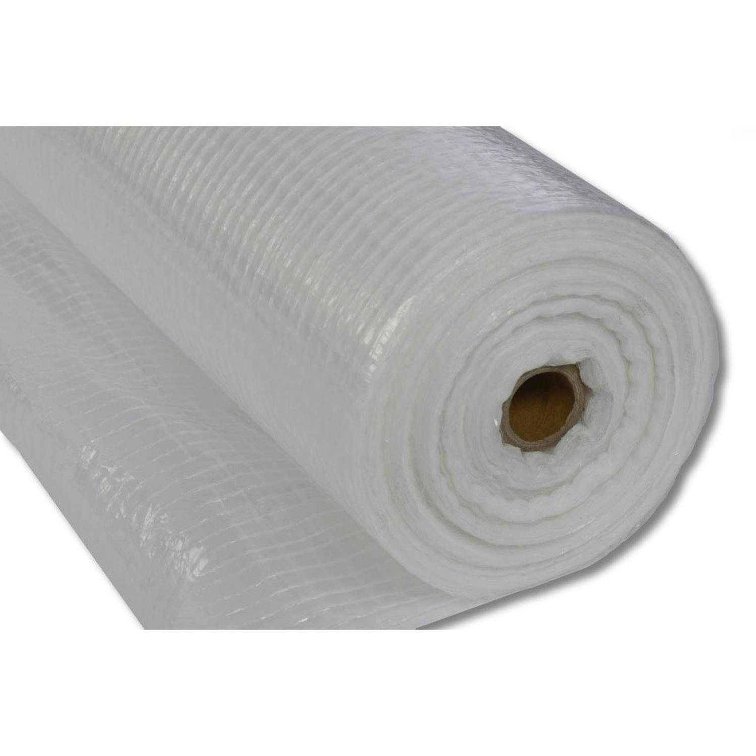 Gitterfolie 90 g/qm transparent mit weissem Gitter 1,50 m x 100 m | METRO