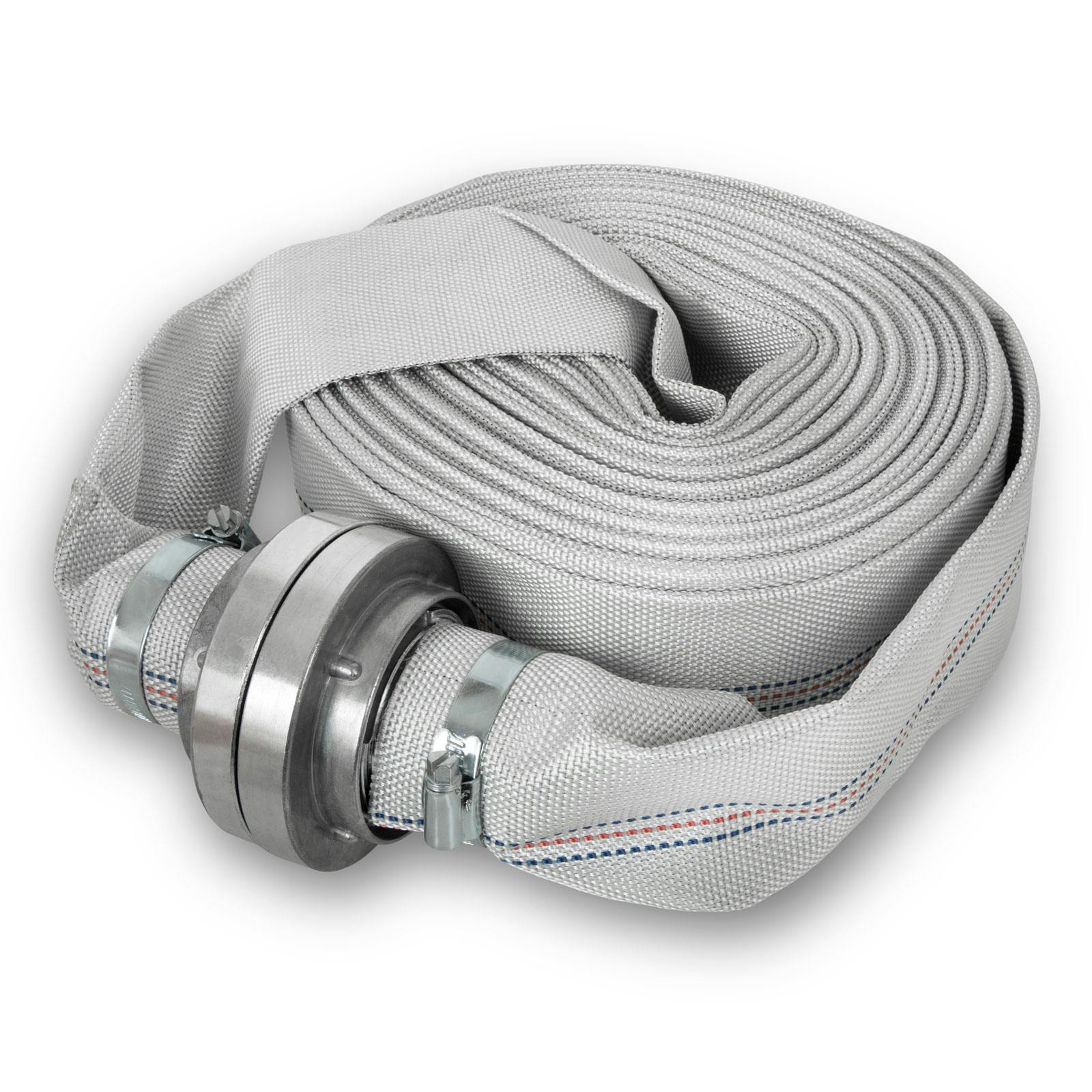 EBERTH 2" brandslang platte slang met Storz-koppeling, slanglengte 20m ...