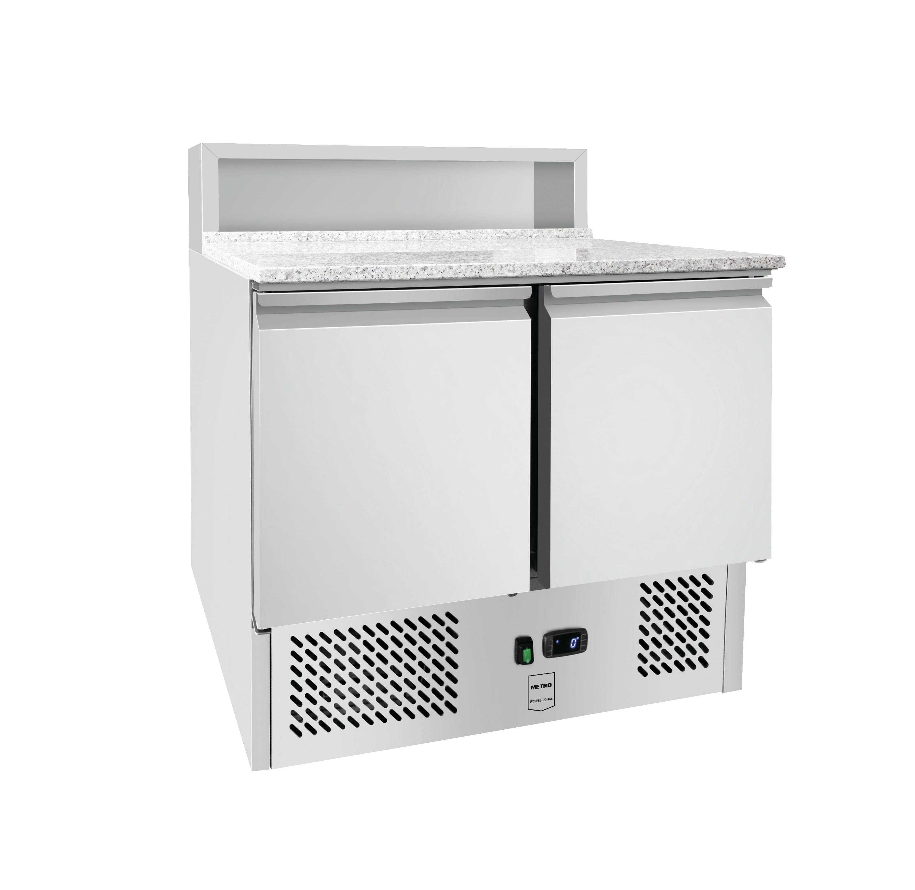METRO Professional Saladette / Table à pizza GPS 3600, Acier inoxydable ...