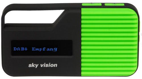 DAB+ Digital Taschenradio sky vision DAB 10 G - Grün | METRO Marktplatz