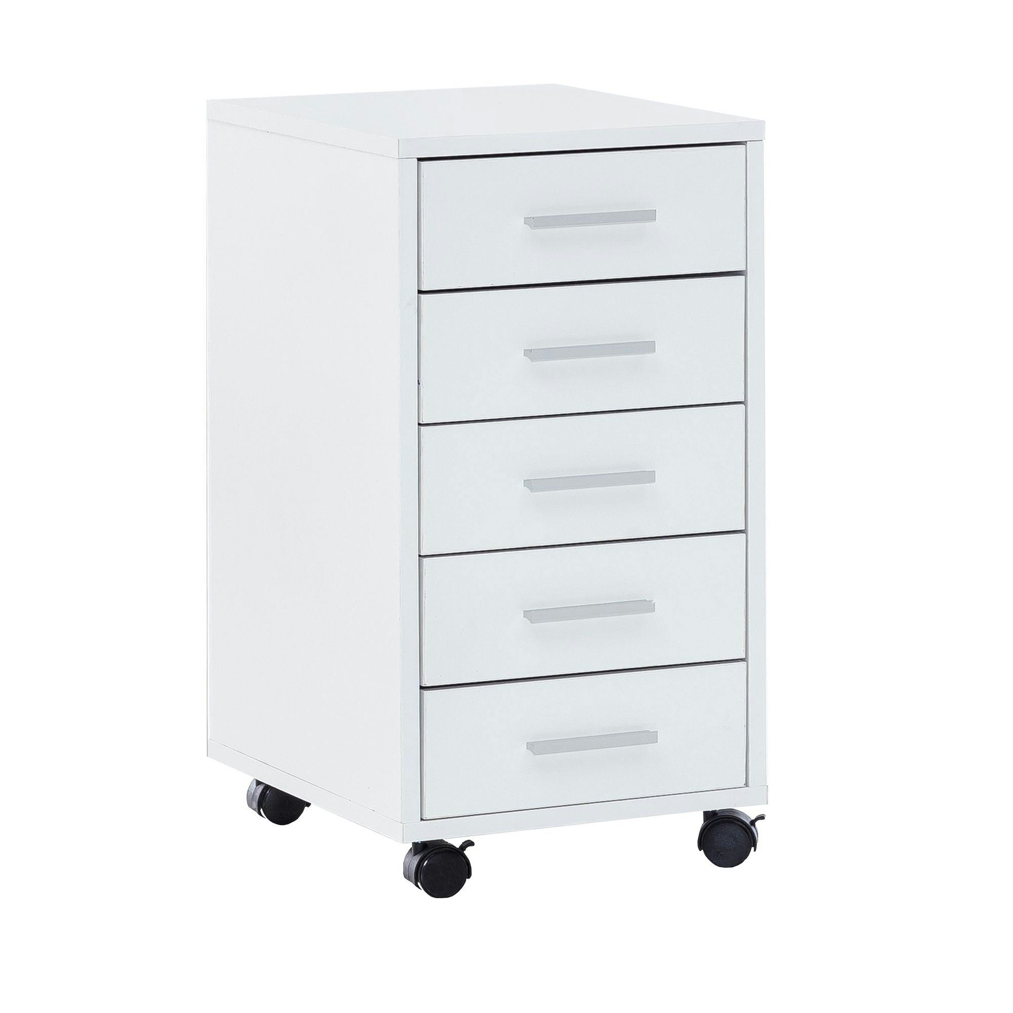 Rollcontainer Holz Rollen Standcontainer 33x63x38cm ...